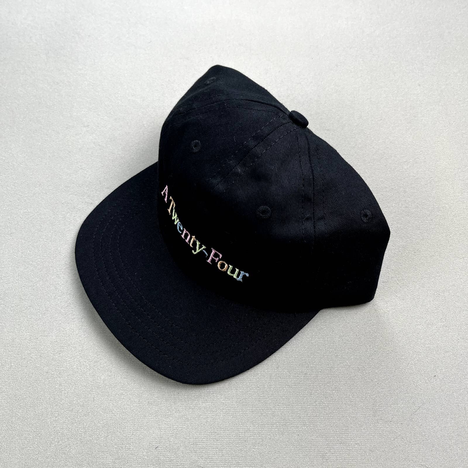 A24 A24 Films Hat Cap Strapback Black Rainbow A Twenty-Four USA | Grailed