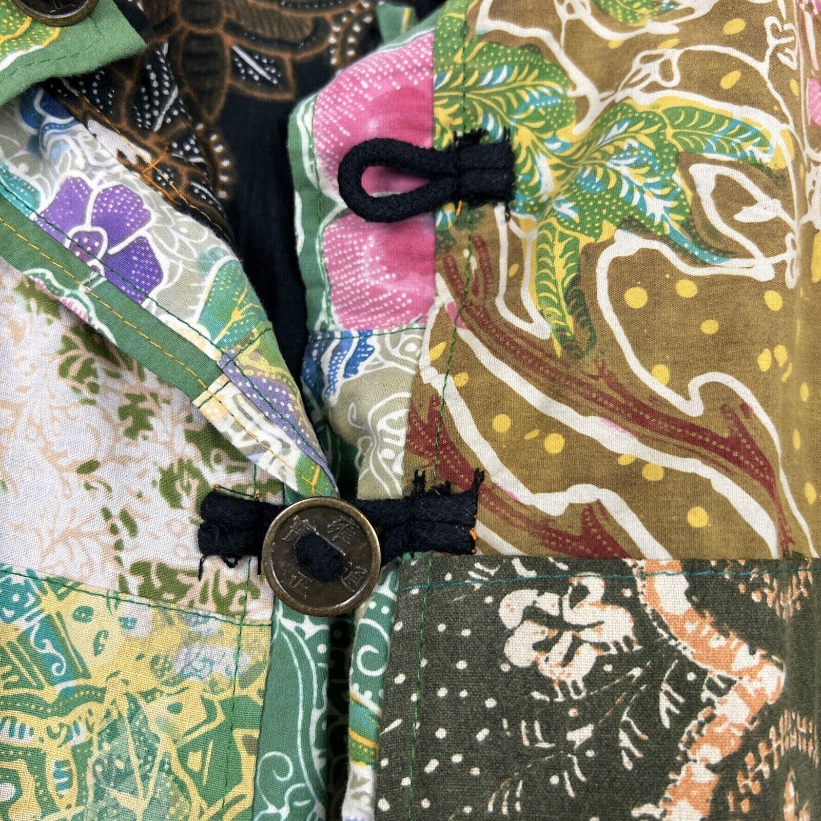 Other Jaded Gypsy Patchwork Kimono Jacket Short XL 2x Bell Sleeve | Grailed