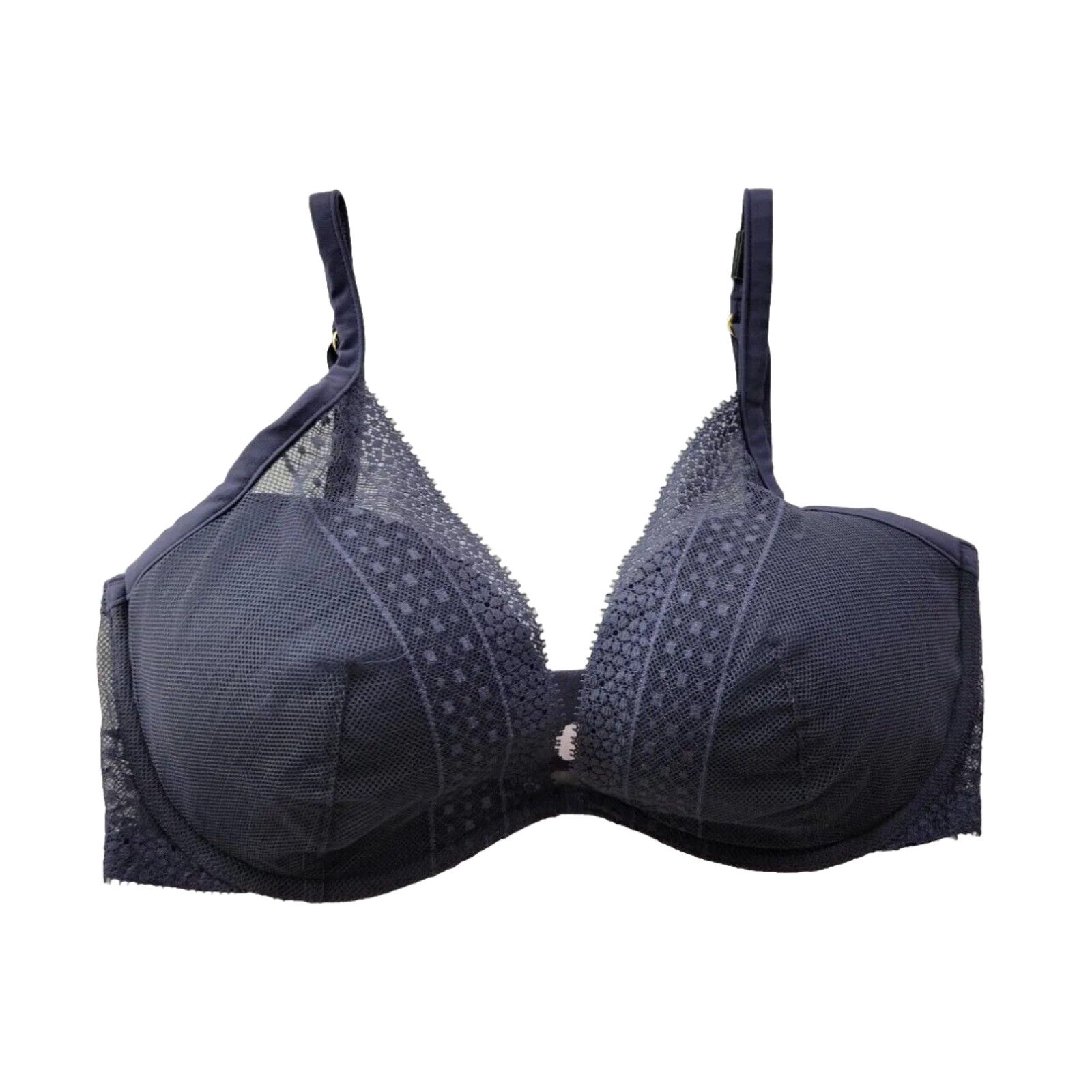 Victoria's Secret NEW Victoria's Secret Incredible 34DD Blue Gray Lace ...