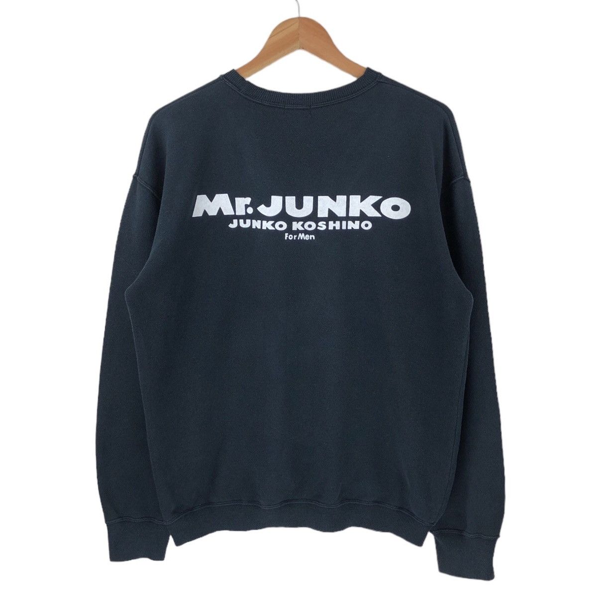 Vintage Vintage Mr Junko Koshino For Men Big Logo Sweatshirt M | Grailed