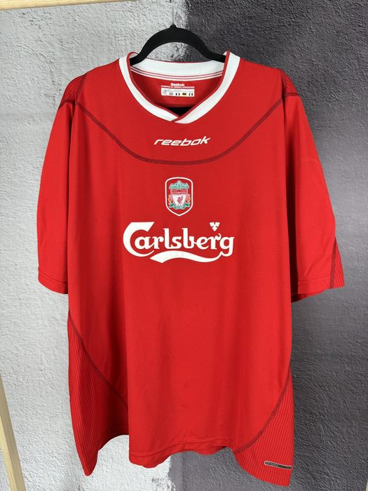 Vintage Reebok Liverpool 2002 2004 home soccer jersey football shirt ...