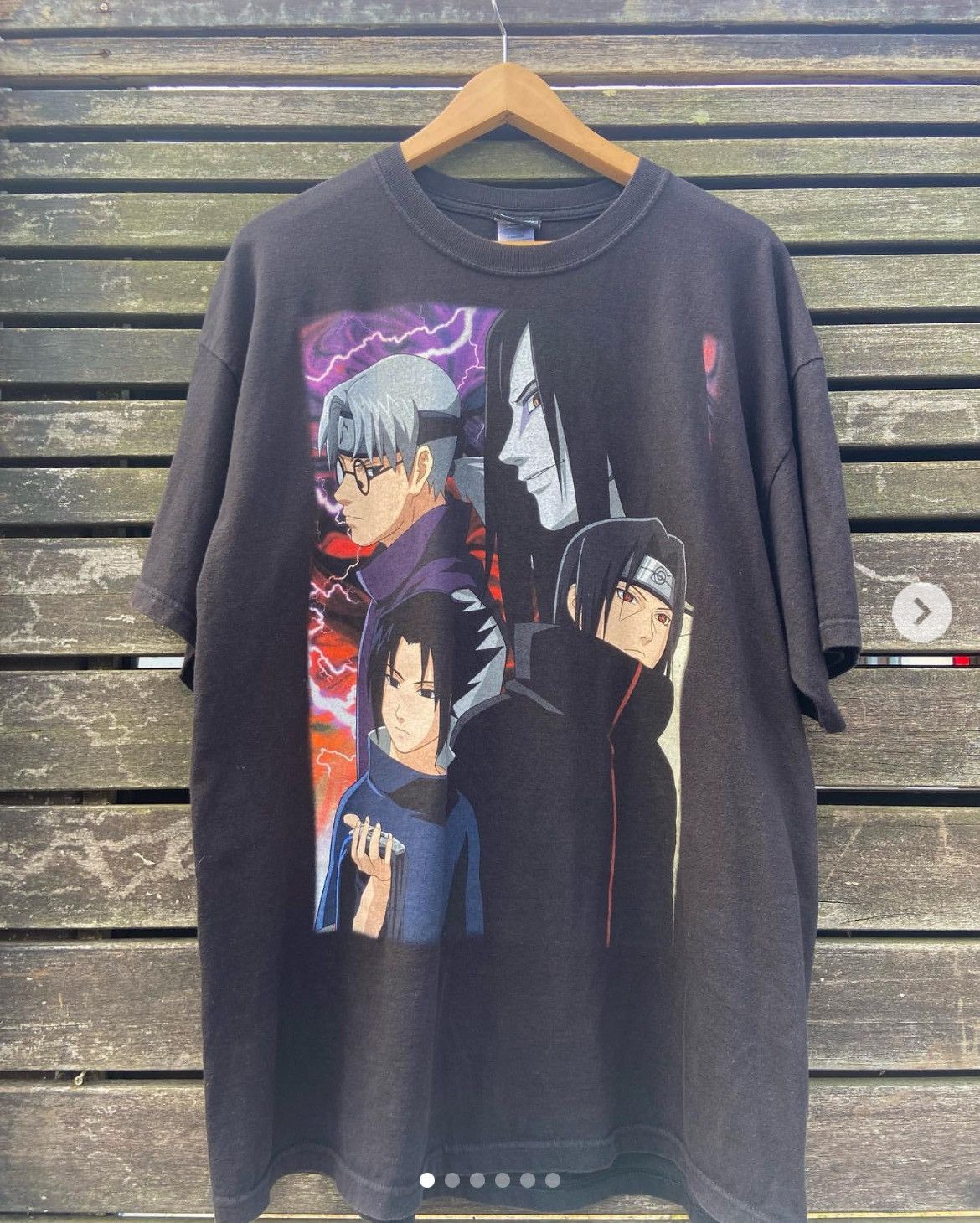 Anima × Vintage Naruto Tee BOOT | Grailed