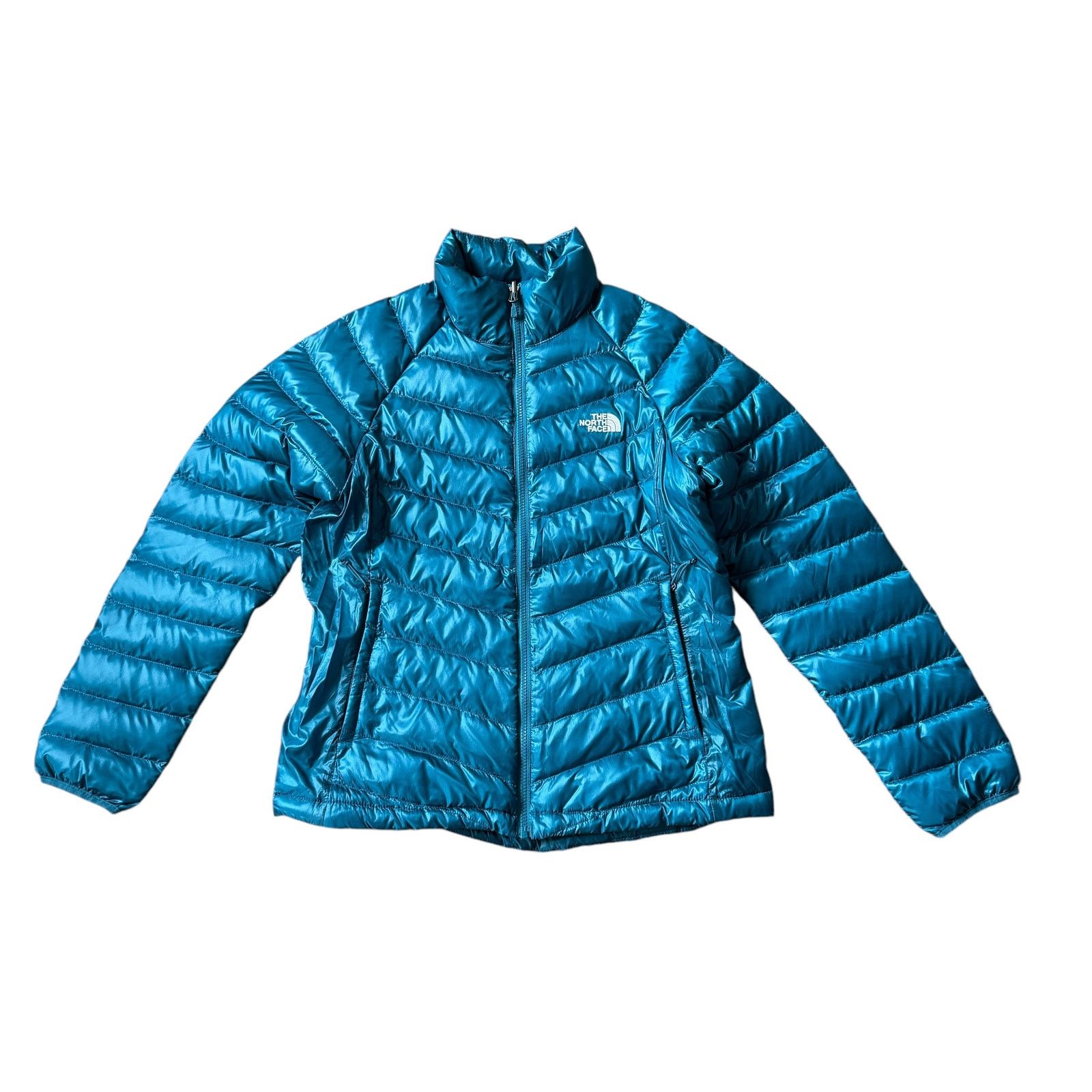 The North Face The North Face Flare Down Jacket Blue Coral | Grailed