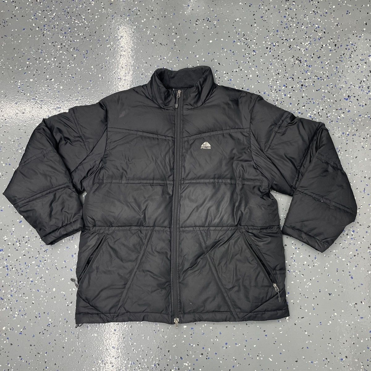 Nike Nike ACG Goose Down Puffer Jacket Black 3 Layer Winter Coat | Grailed