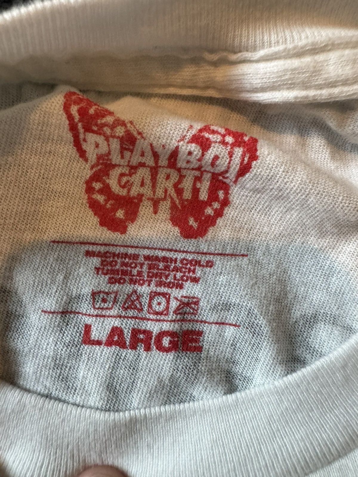 Playboi Carti Playboi Carti Magbolia AWGE scream concert t-shirt | Grailed