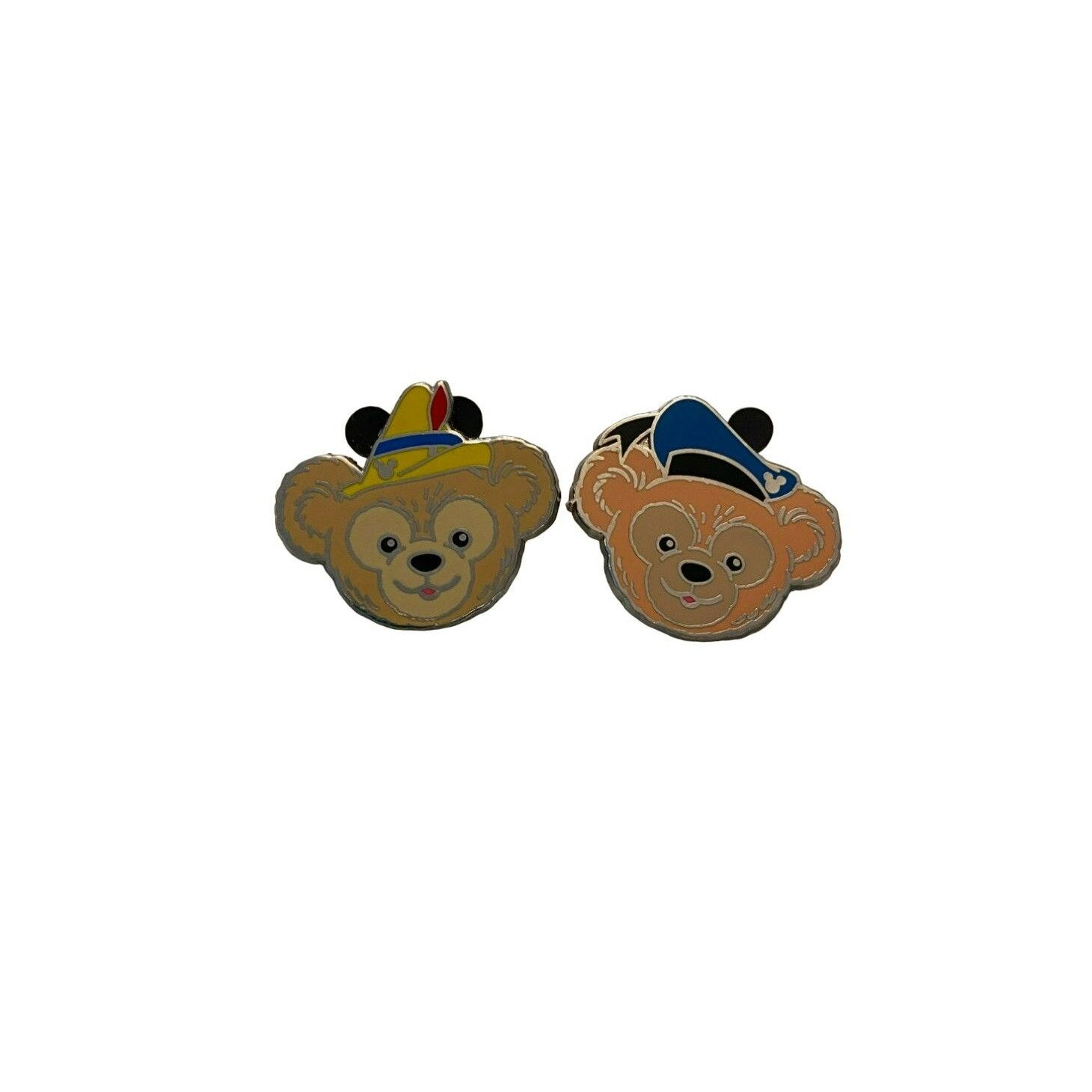 Disney DISNEY 2pc SET DUFFY BEAR HIDDEN MICKEY TRADING PINS PINOCCH ...