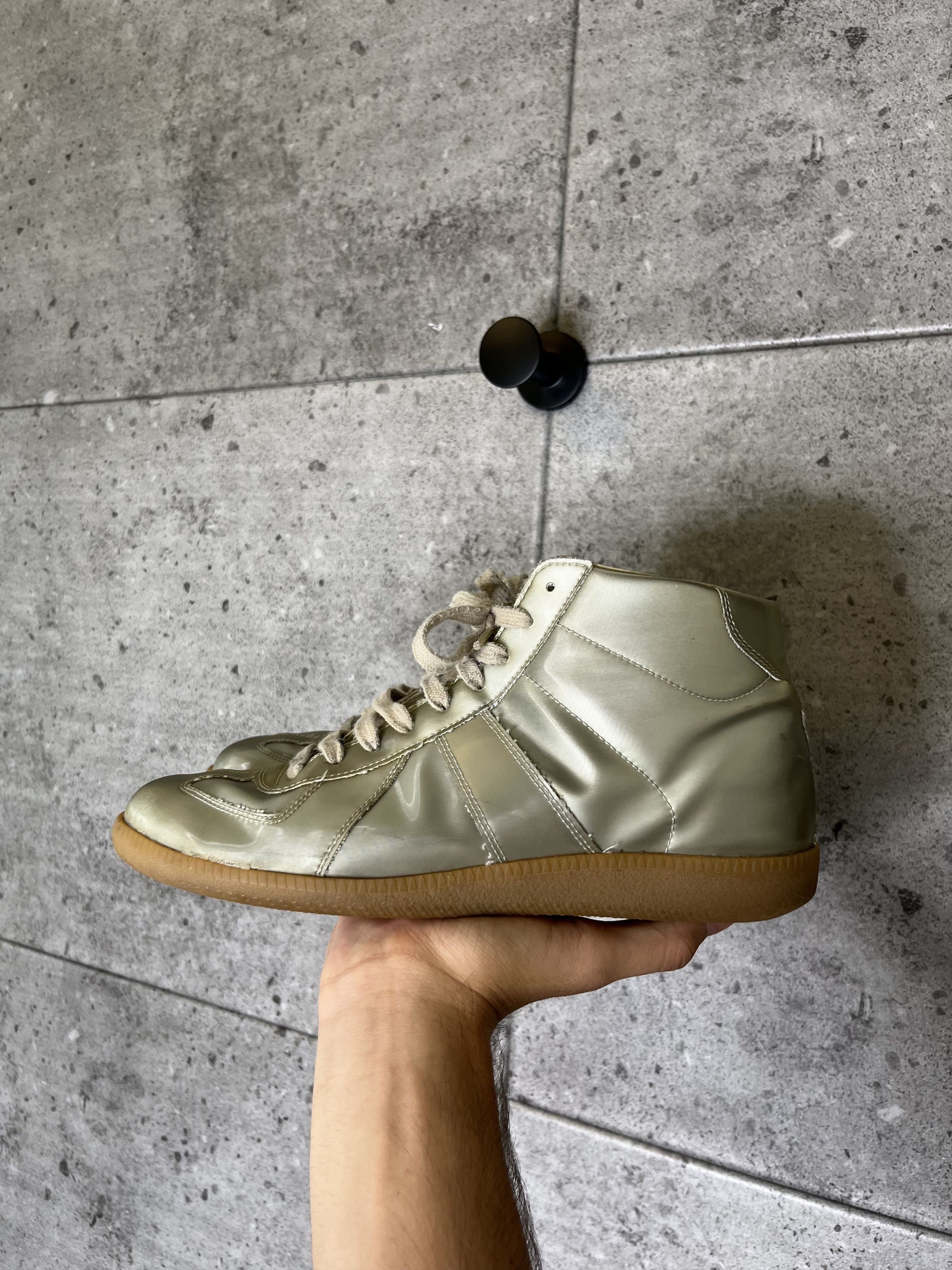 Archival Clothing × Maison Margiela Maison margiela replica high top ...
