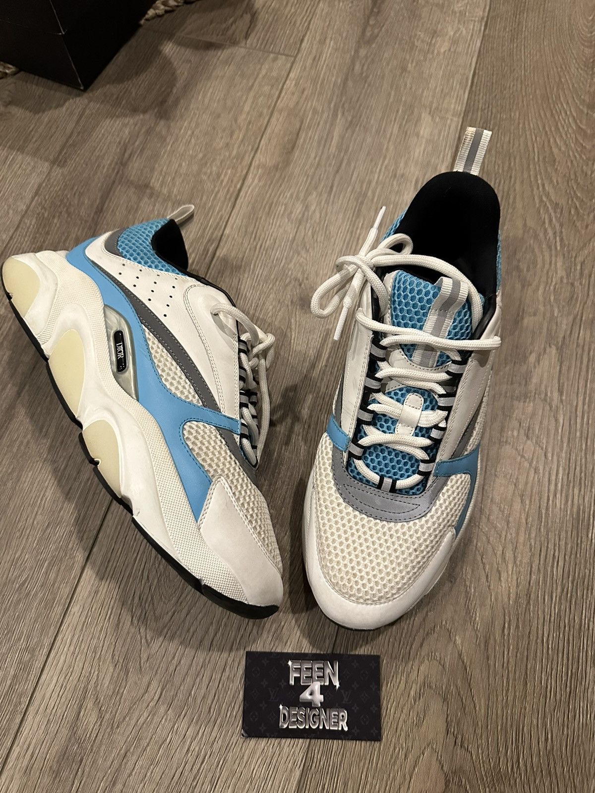 Dior Dior B22 Light Blue White | Grailed