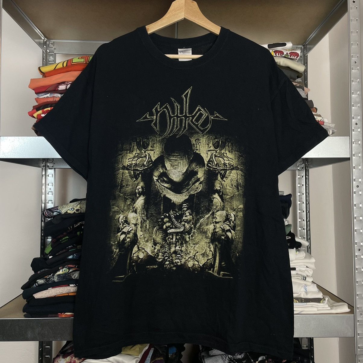 Vintage Rare 2012 y2k Nile Cannibal Corpse Suffocation band tee tour ...