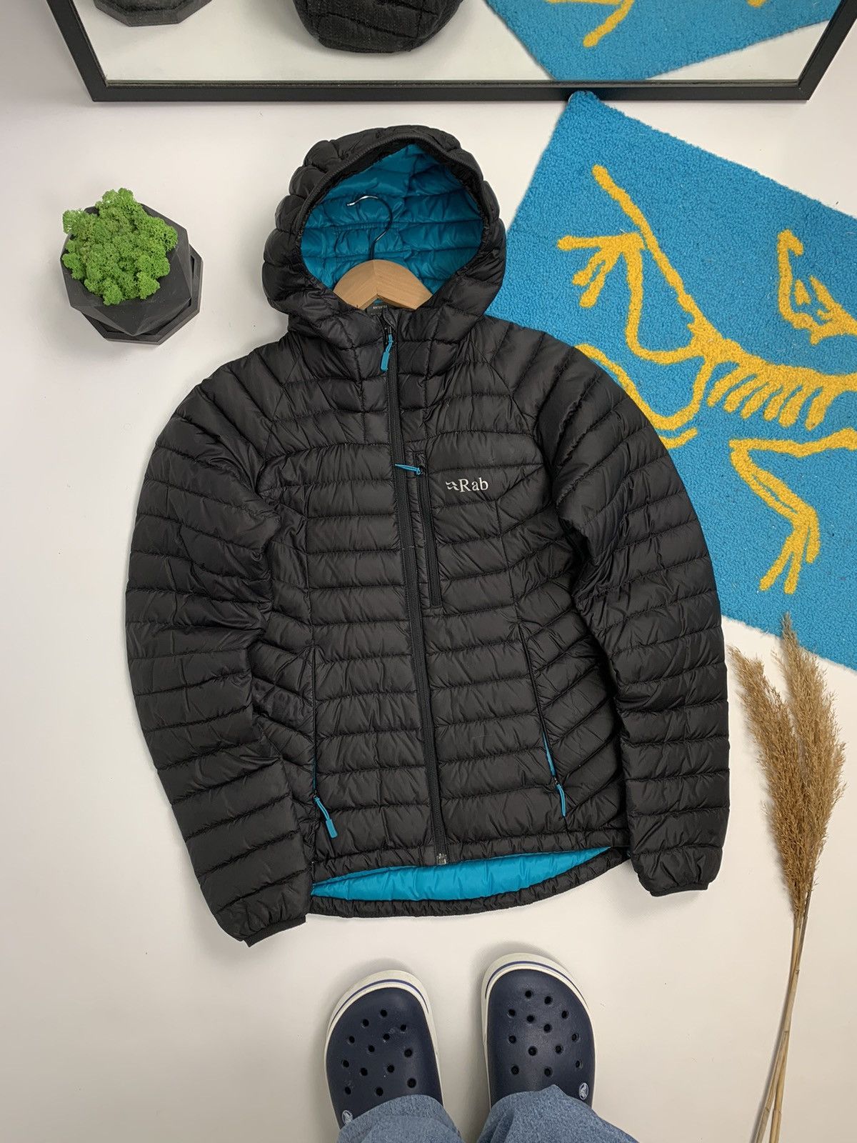 Outdoor Life × Rab Rab Microlight Alpine Down Pertex Hooded Jacket ...