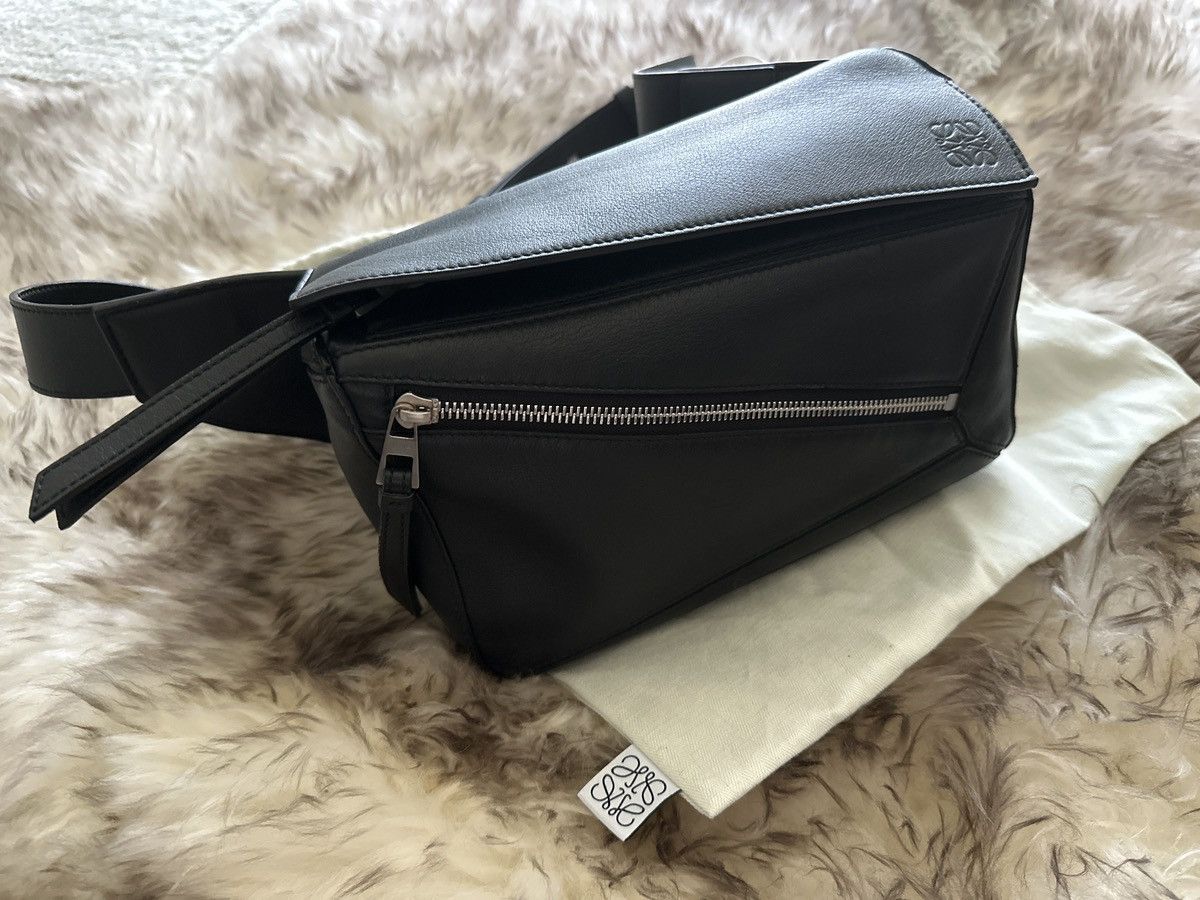 Loewe Black Puzzle Bag | Grailed