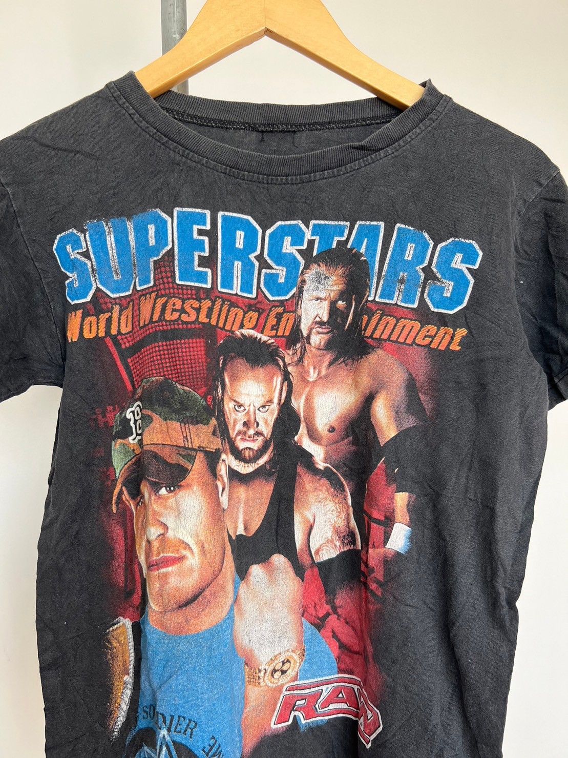 Vintage Vintage WWE WRESTLING SUPERSTARS shirt | Grailed