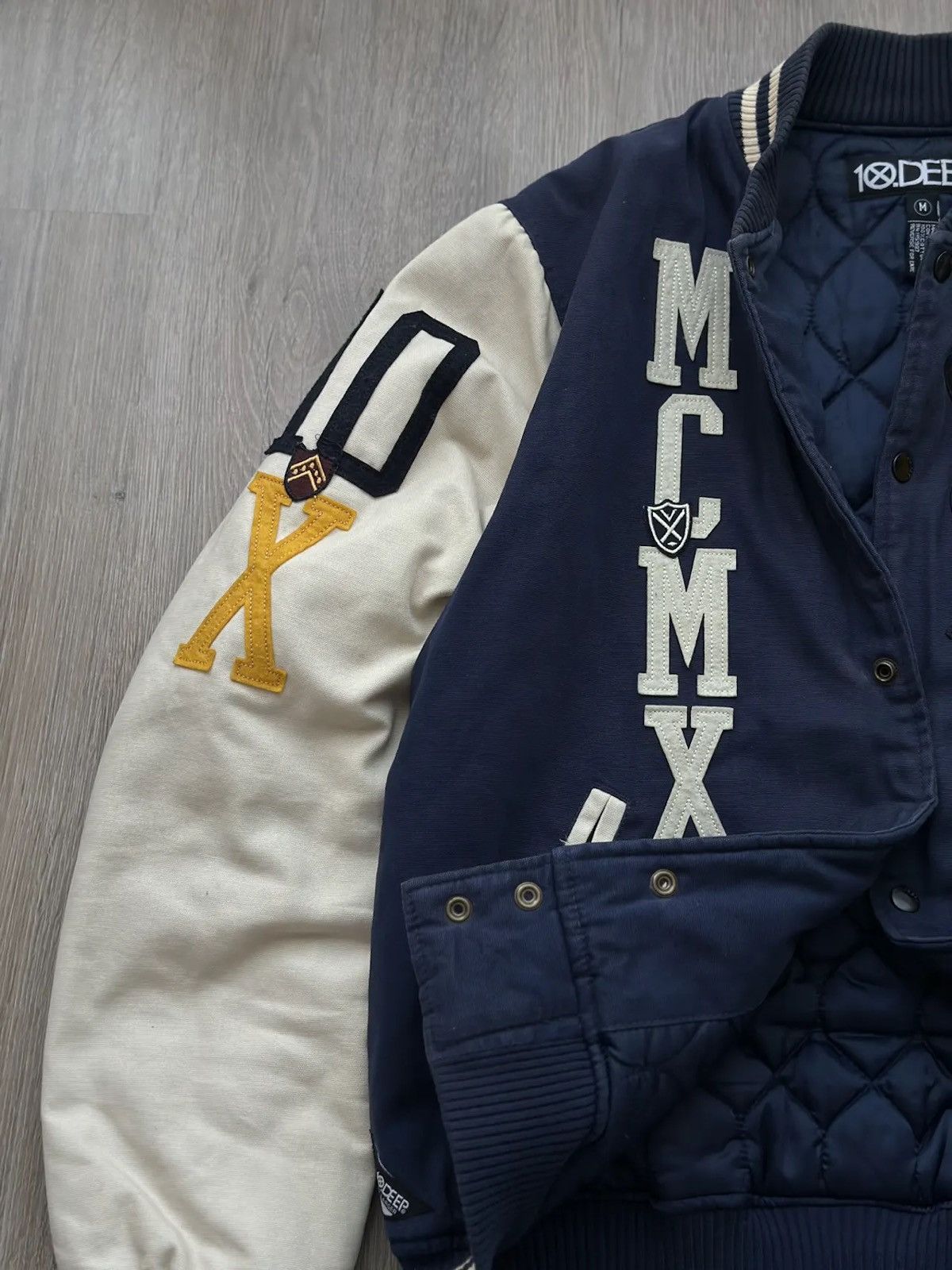 Vintage Vintage Varsity MCMXCV Bomber Deep Loose Cannon Jacket | Grailed