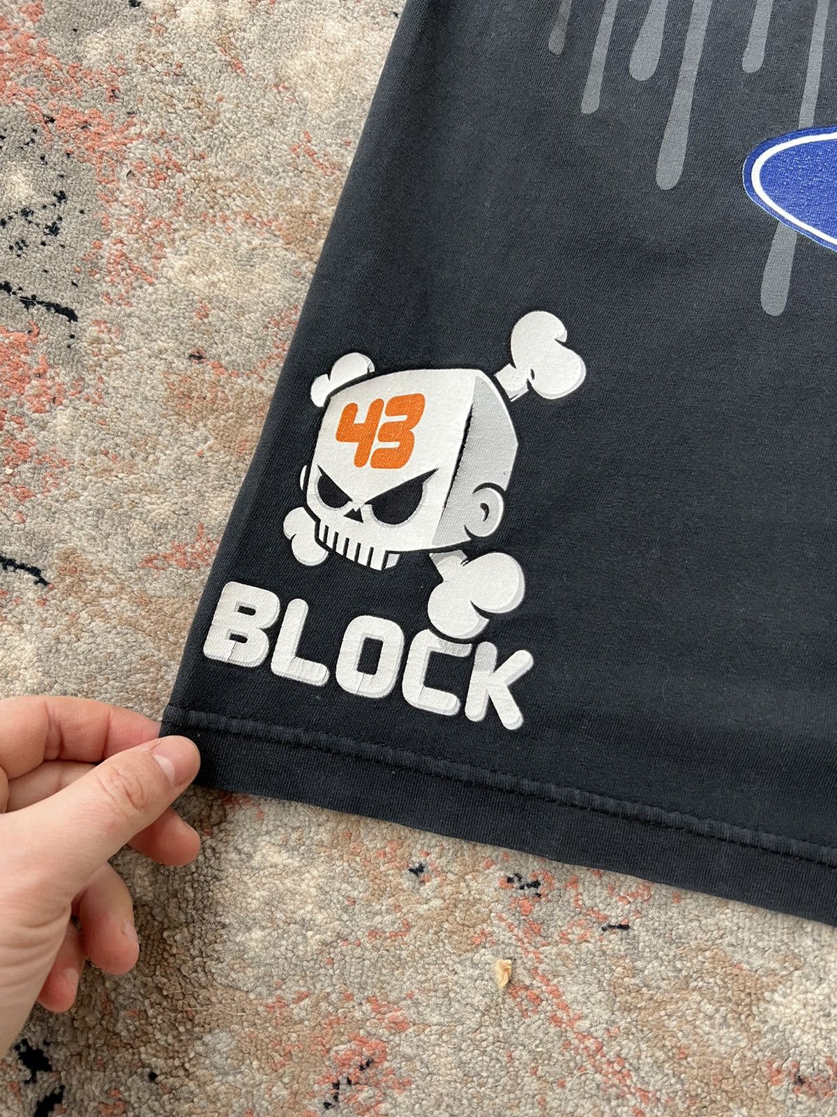 Vintage Vintage DC Shoes Block 43 Monster Ford Tee | Grailed