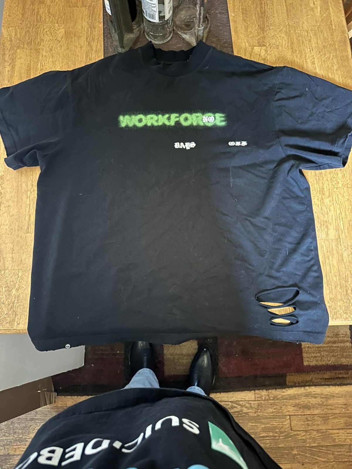 G59 Records × STAFF WORKFORCE Staff “revival” tee | Grailed