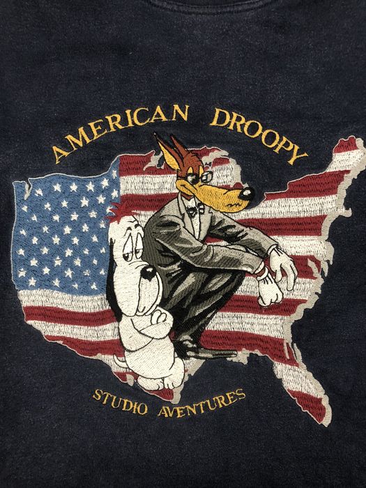 Very Rare Tex Avery Studio Aventures vtg 1997 droopy USA sweats | Grailed