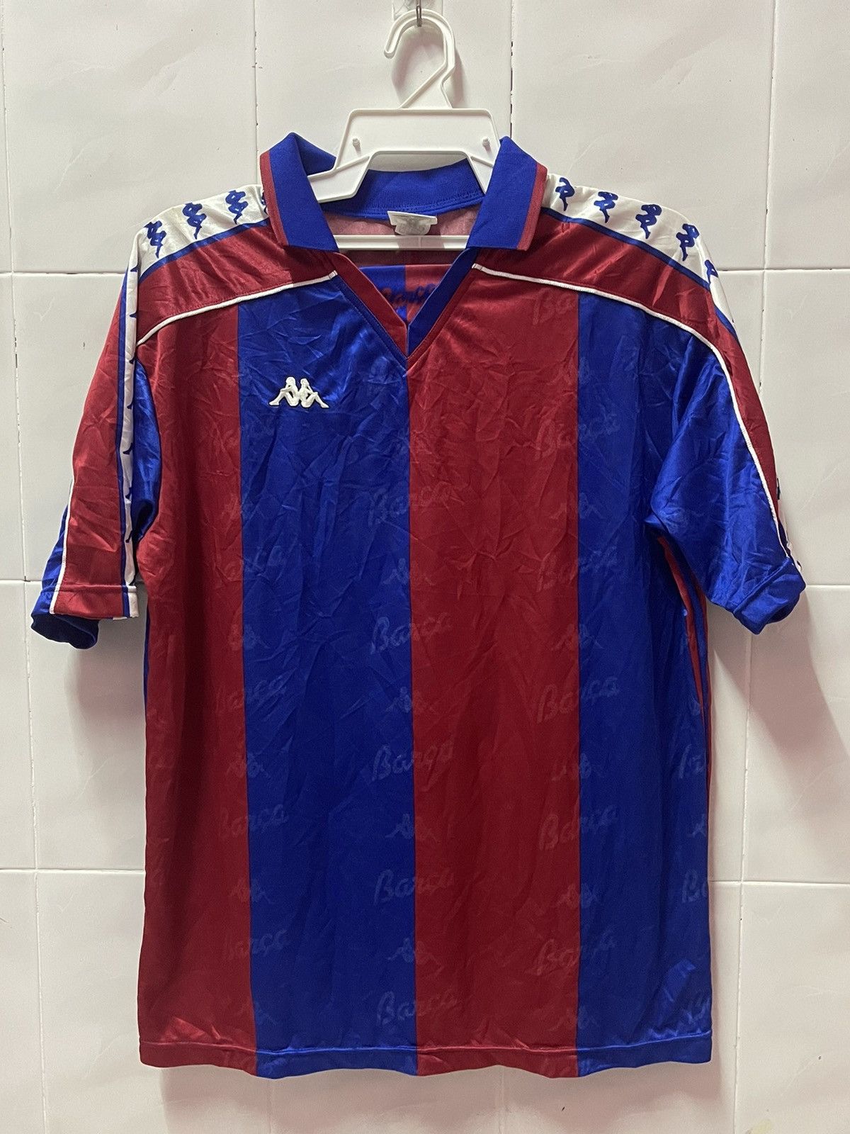 Vintage Vintage 90s Kappa Jersey x Barcelona FC Very Rare🔥🔥 | Grailed