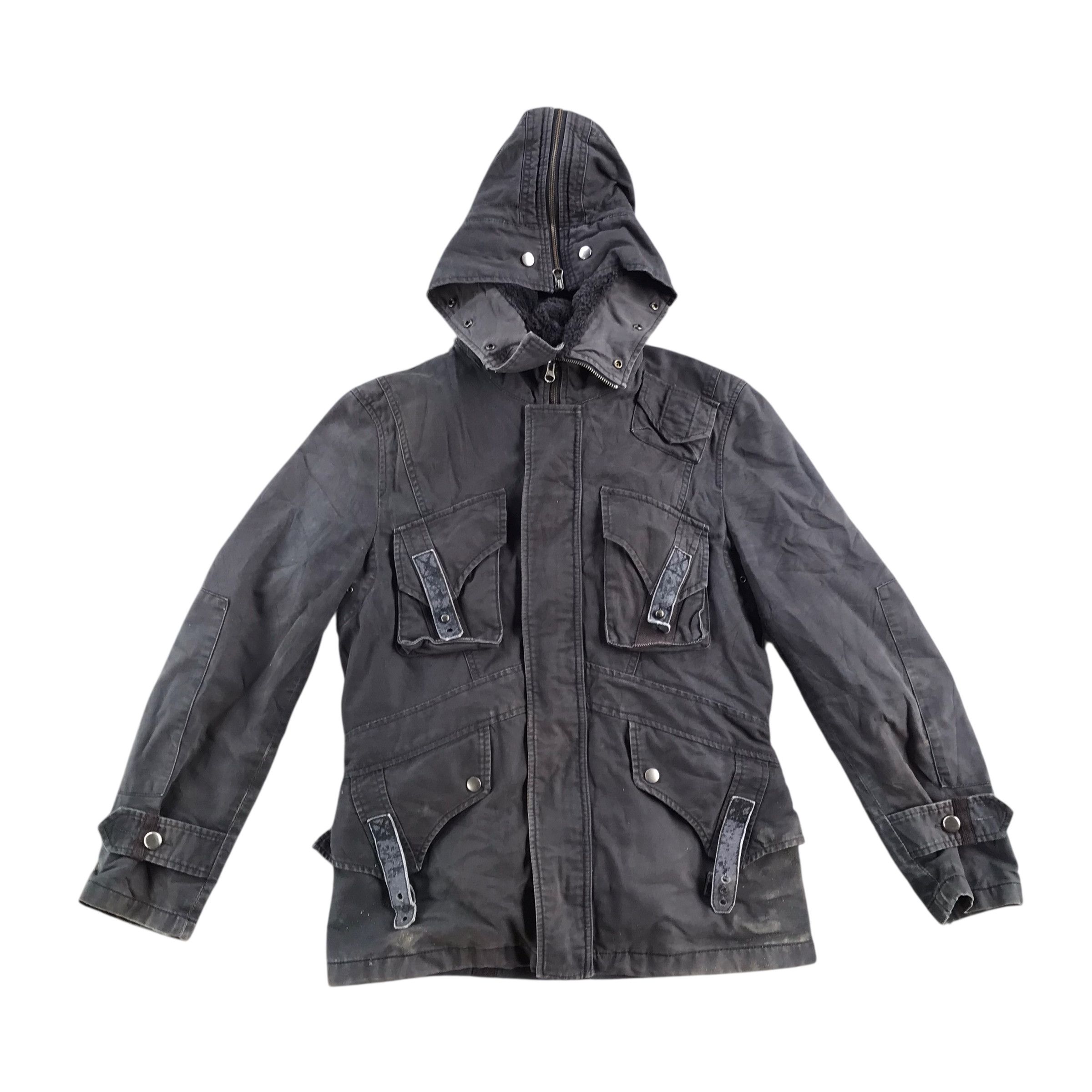 PPFM Rare Vintage PPFM Tactical Jacket Yellow Riot Small Size | Grailed