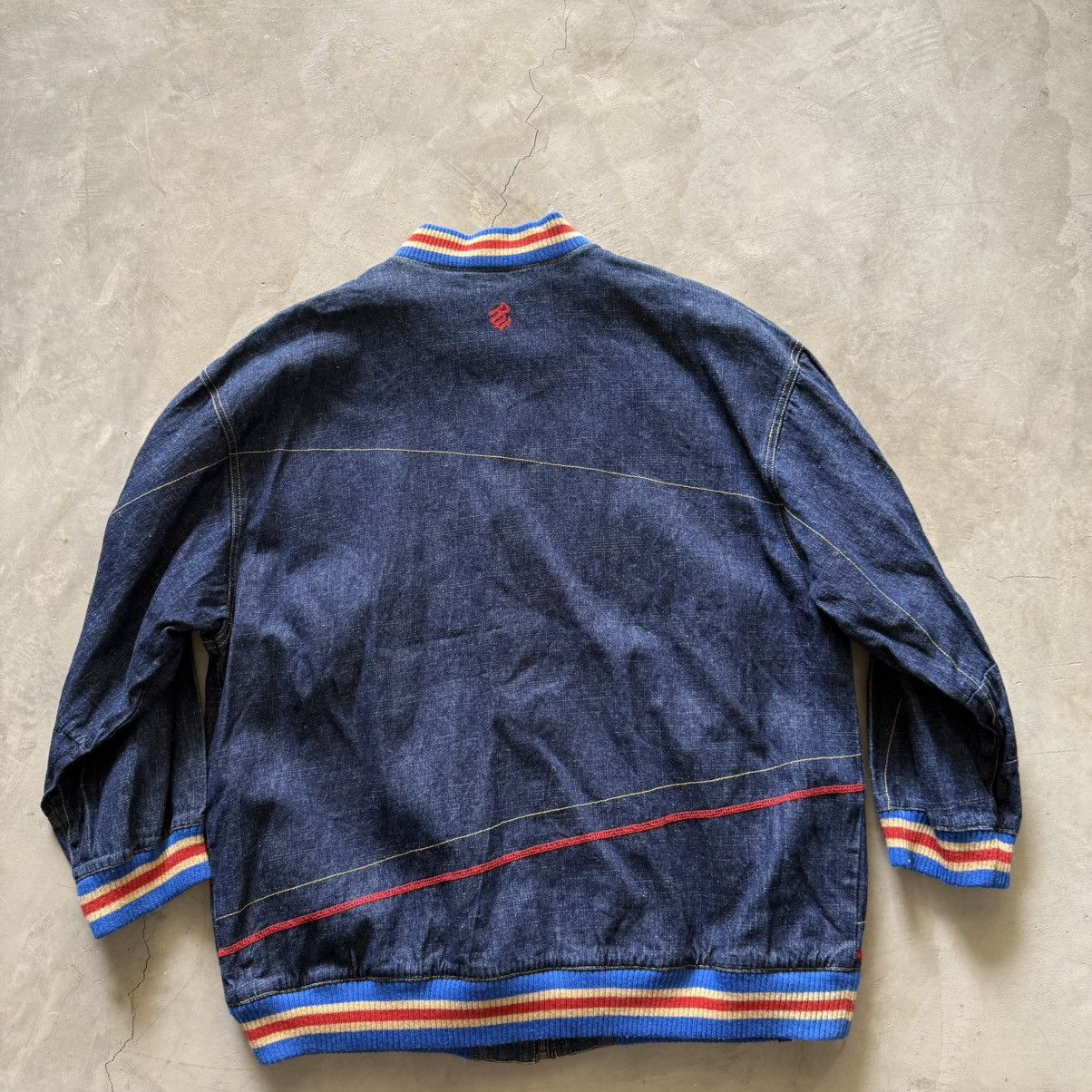 Rocawear Roca Wear Raw Denim Zip Jacket | Grailed