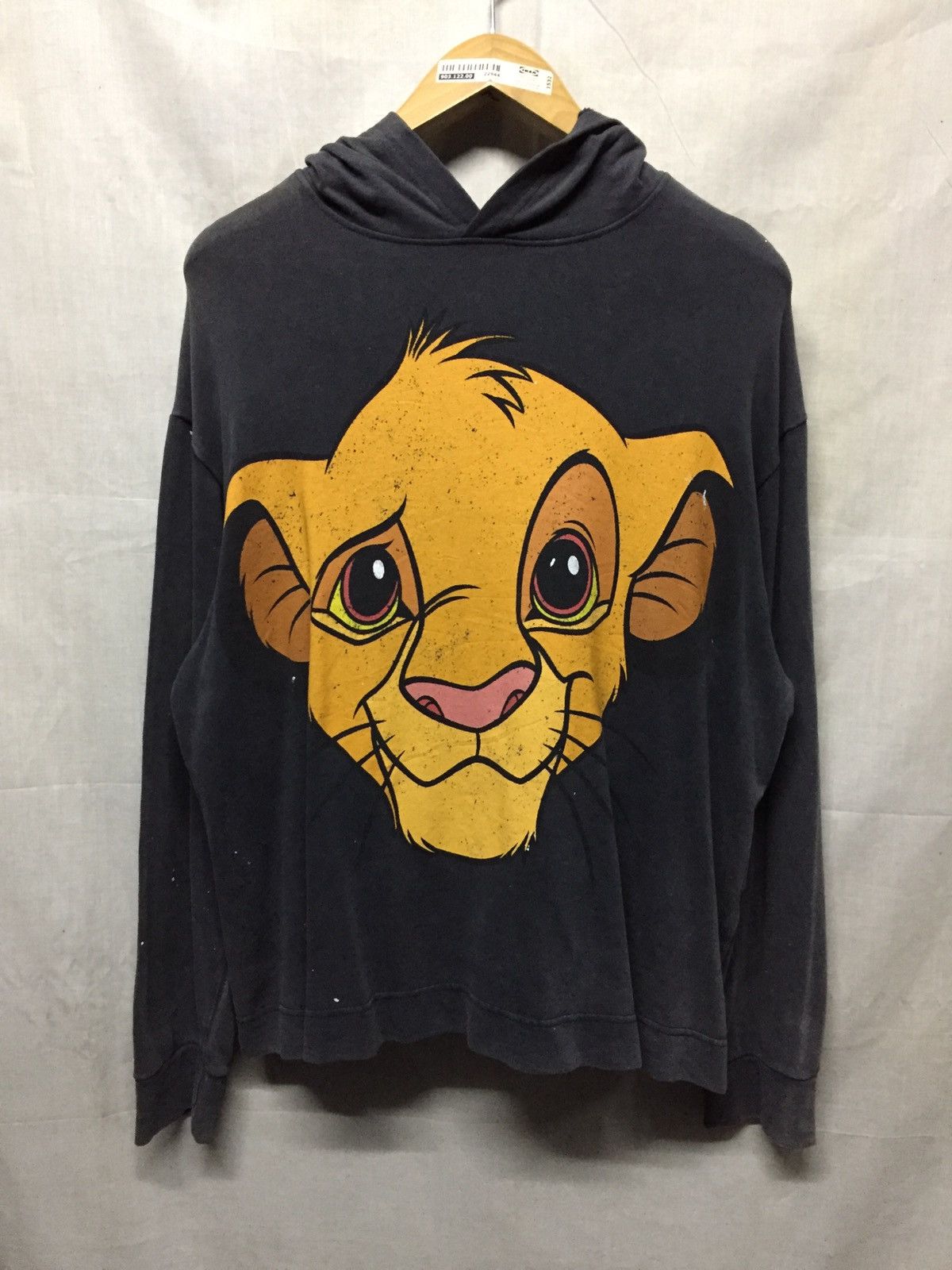Zara Zara x Lion King Simba Oversized Sunfaded Hoodie | Grailed