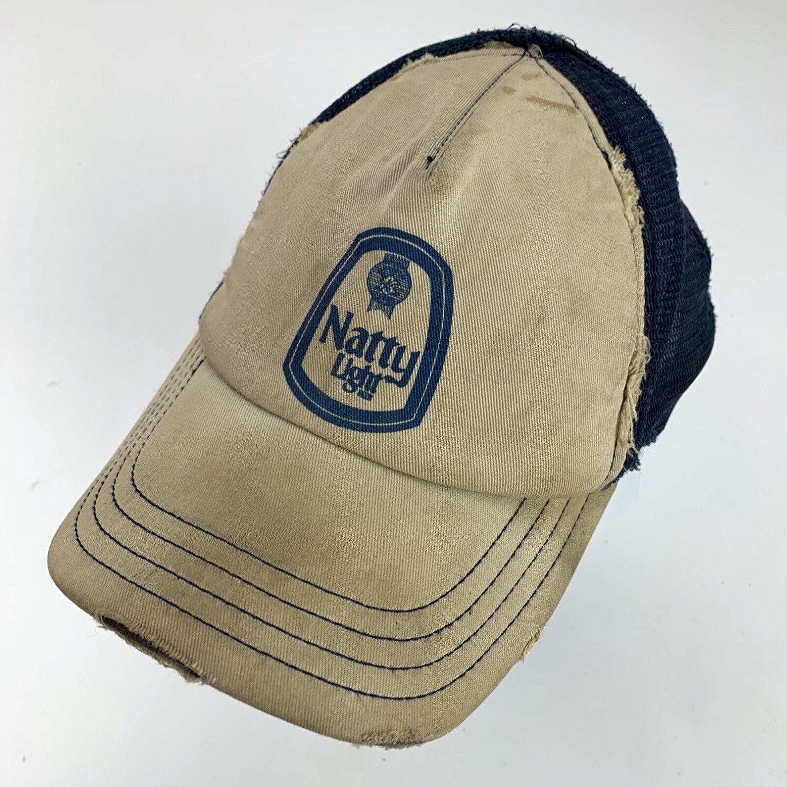 Bally Natty Light Distressed Ball Cap Hat Snapback Baseball | Grailed