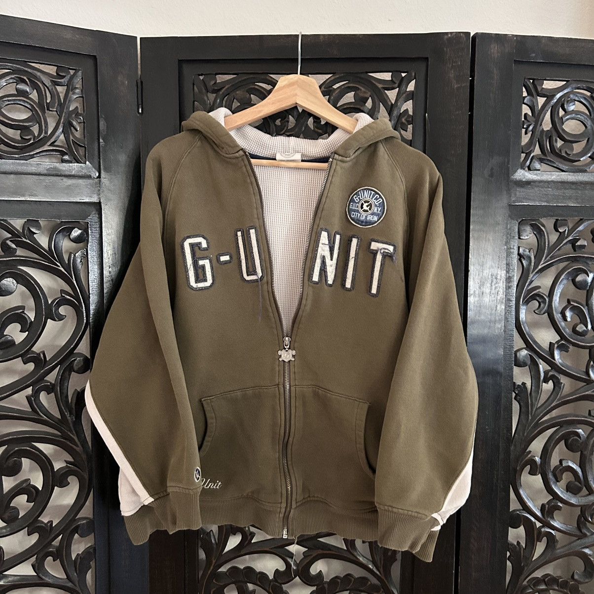 G-Unit Y2K Thermal Lined G-Unit Zip Up | Grailed