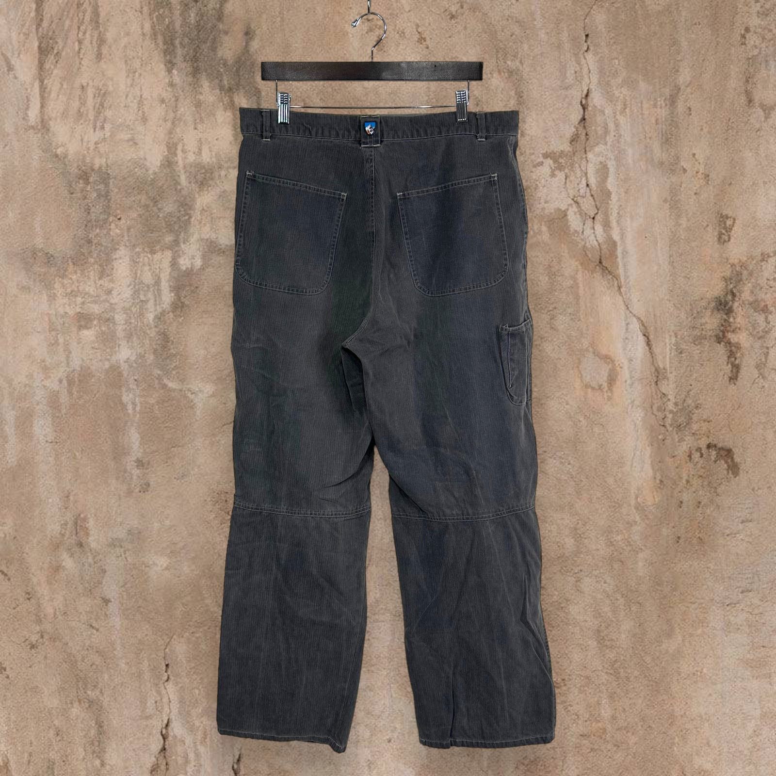 Vintage Kuhl Carpenter Pants Iron Grey Baggy Fit Hiking Outdoor | Grailed