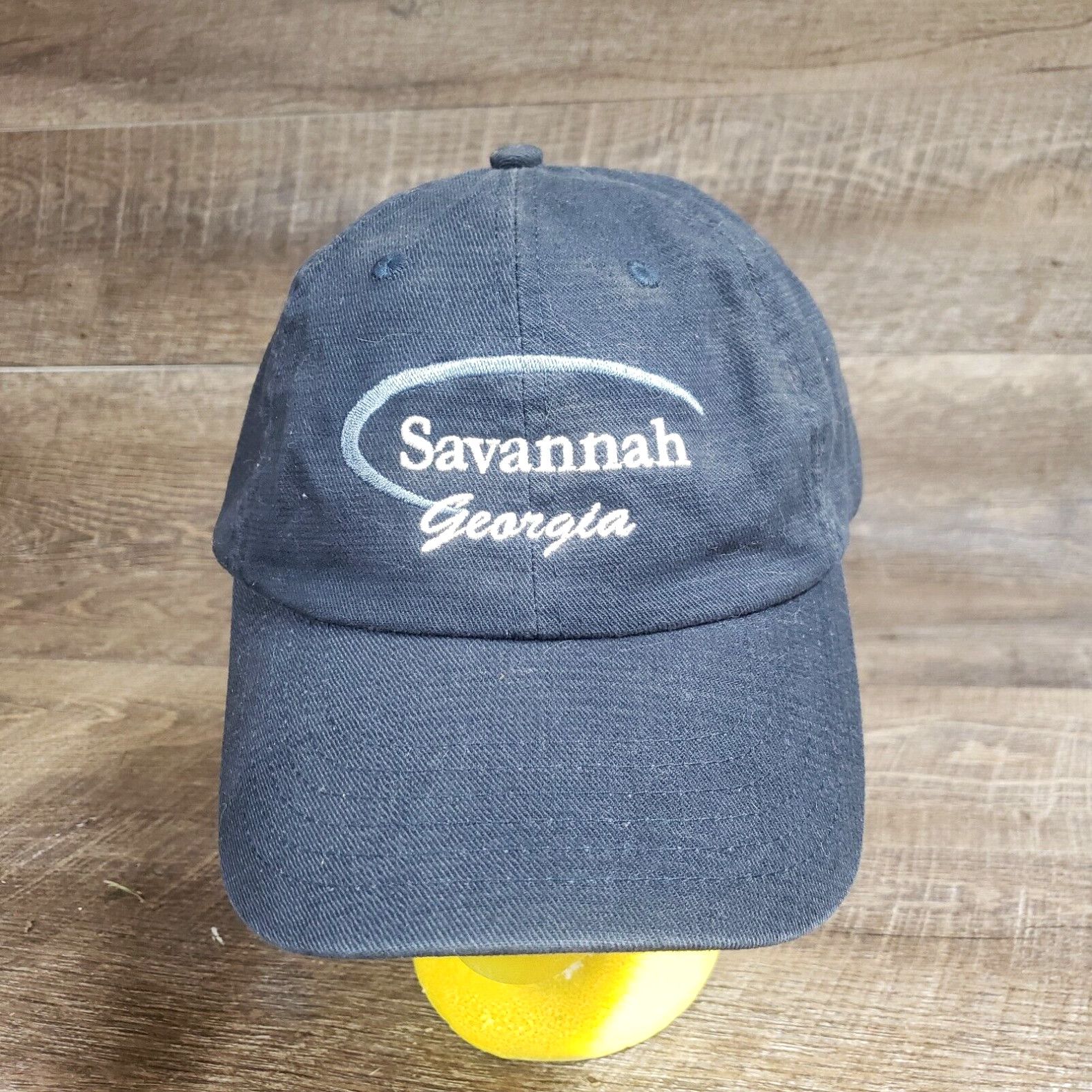 Vintage Savannah Georgia Blue Embroidered Spelled Out Hat Cap Adult ...