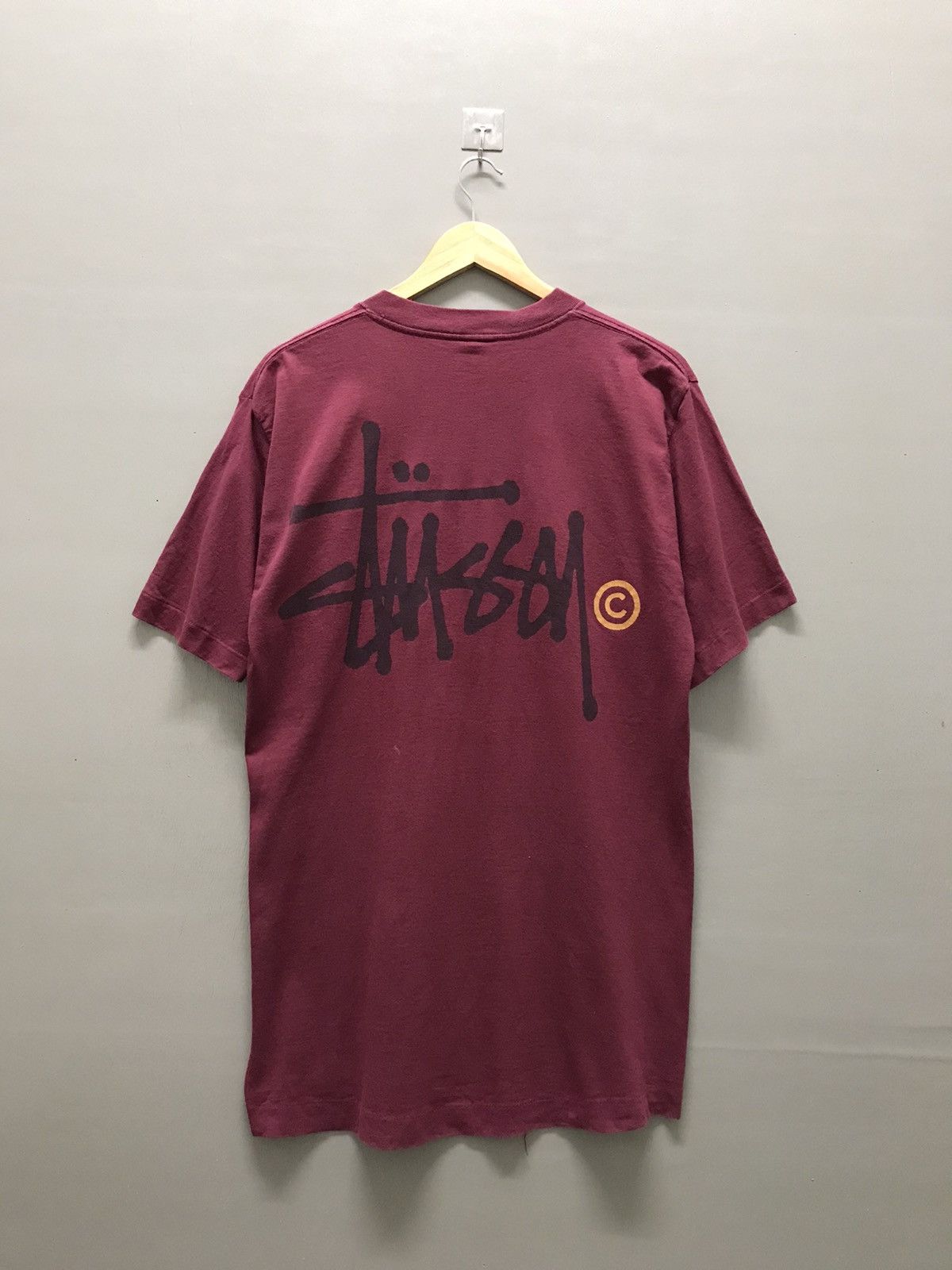 Stussy × Vintage Vintage 90s Stussy OG Logo Single Stitches Tees | Grailed