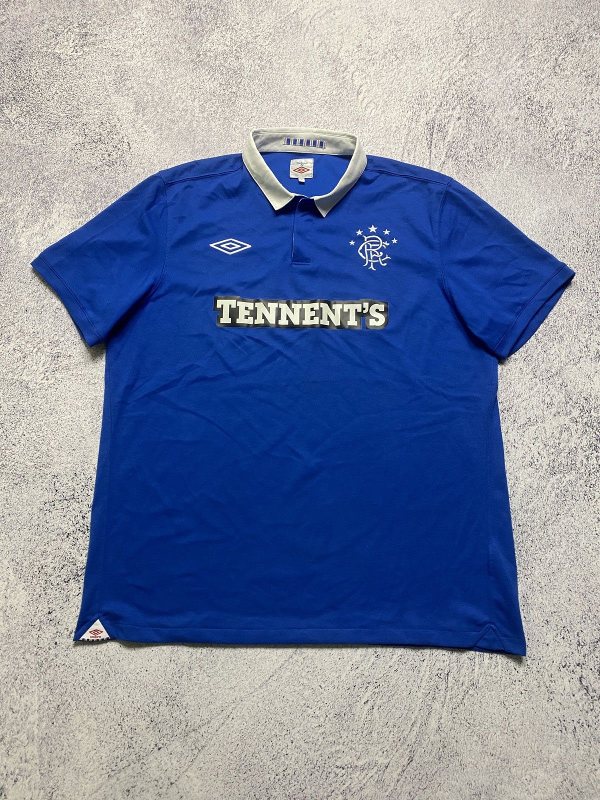Umbro Umbro Rangers Glasgow 2010/2011 Home Kit Soccer Jersey | Grailed