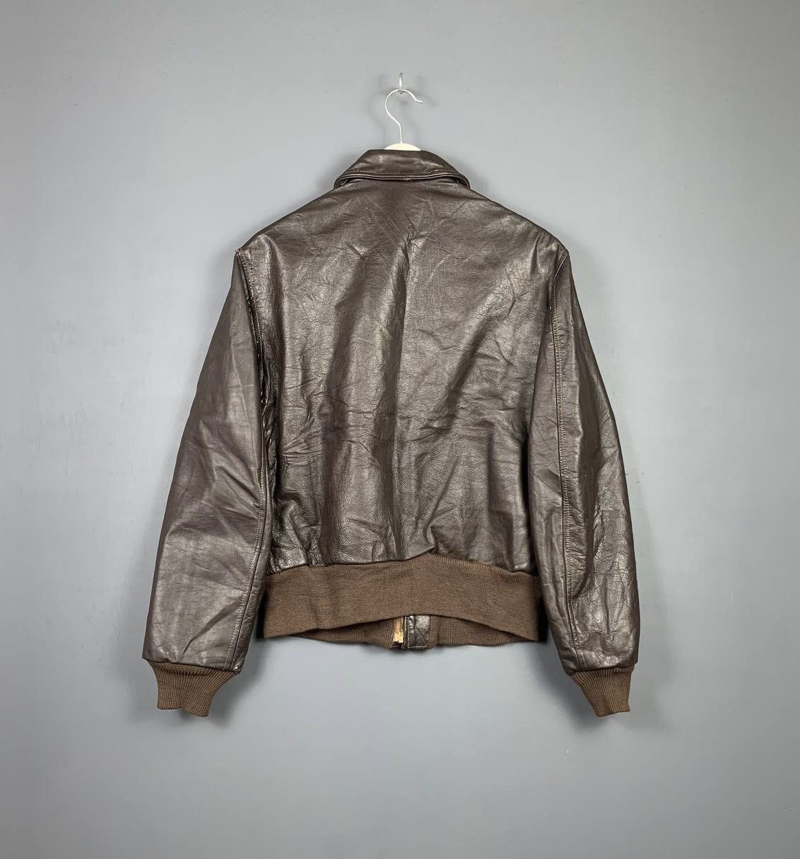 Avirex × Vintage Rare Vintage Avirex Type A2 Horsehide Leather Flight Jacket | Grailed