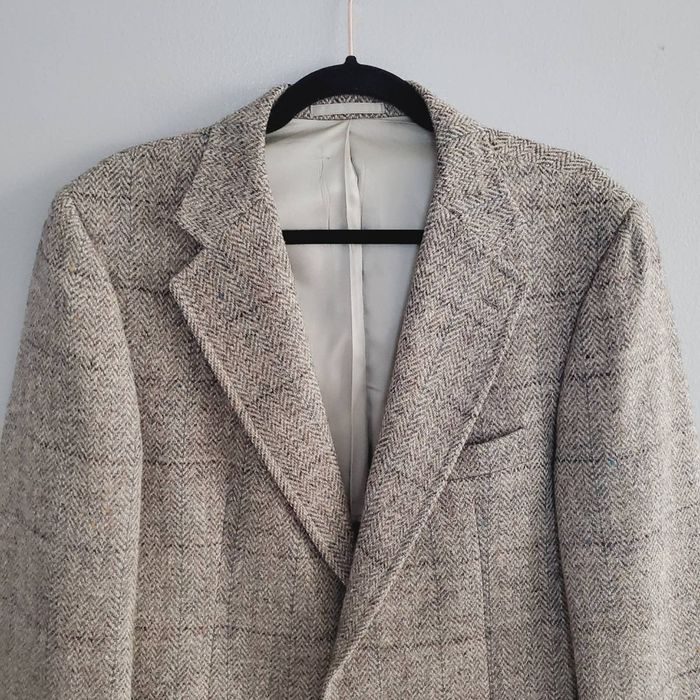 Harris Tweed Norman James Vintage Harris Tweed of Scotland Tweed Jacket ...
