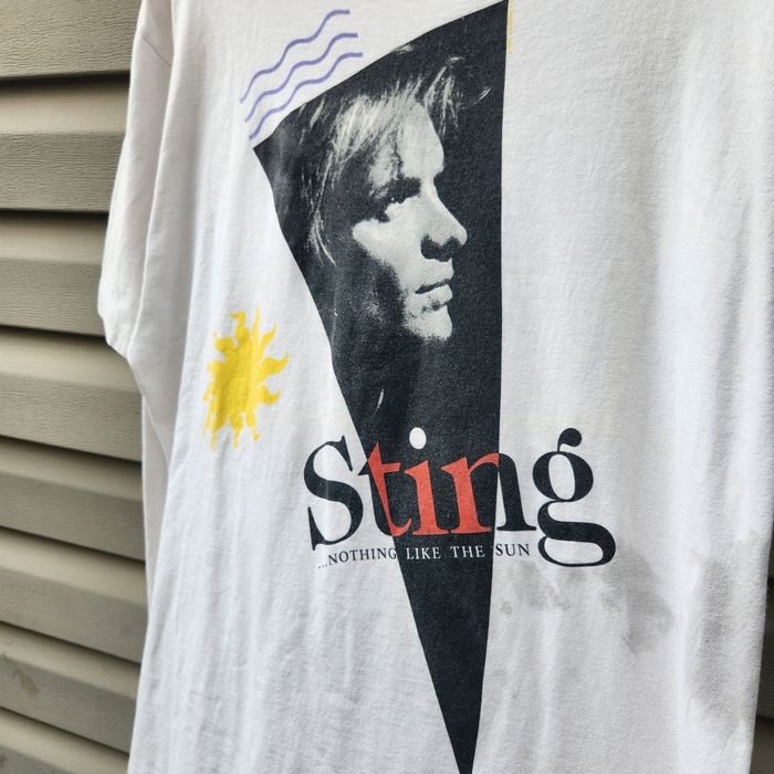 Fadeless Vintage 1987-1988 Sting Nothing Like the Sun Tour Tee | Grailed