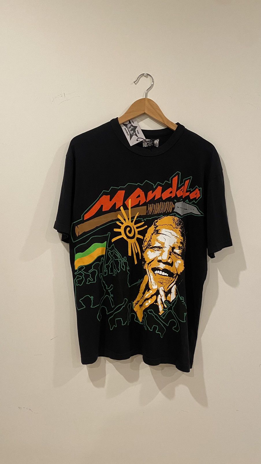 Barriers Barriers Nelson Mandela Tee | Grailed Barriers Barriers Nelson Mandela Tee | Grailed
