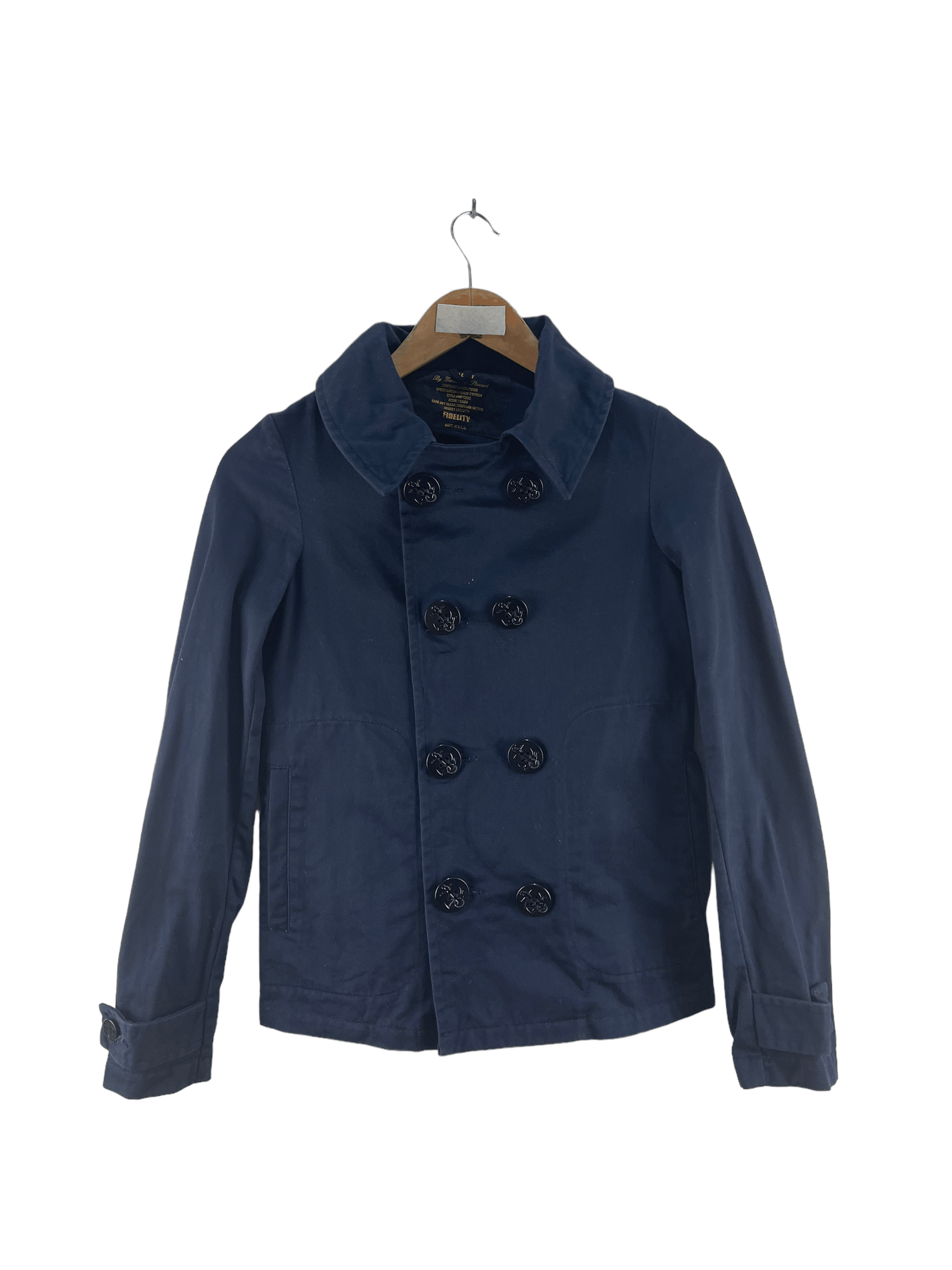 Fidelity × Made In Usa Fidelity Pea Coat by Gerald & Stewart Jacket ...