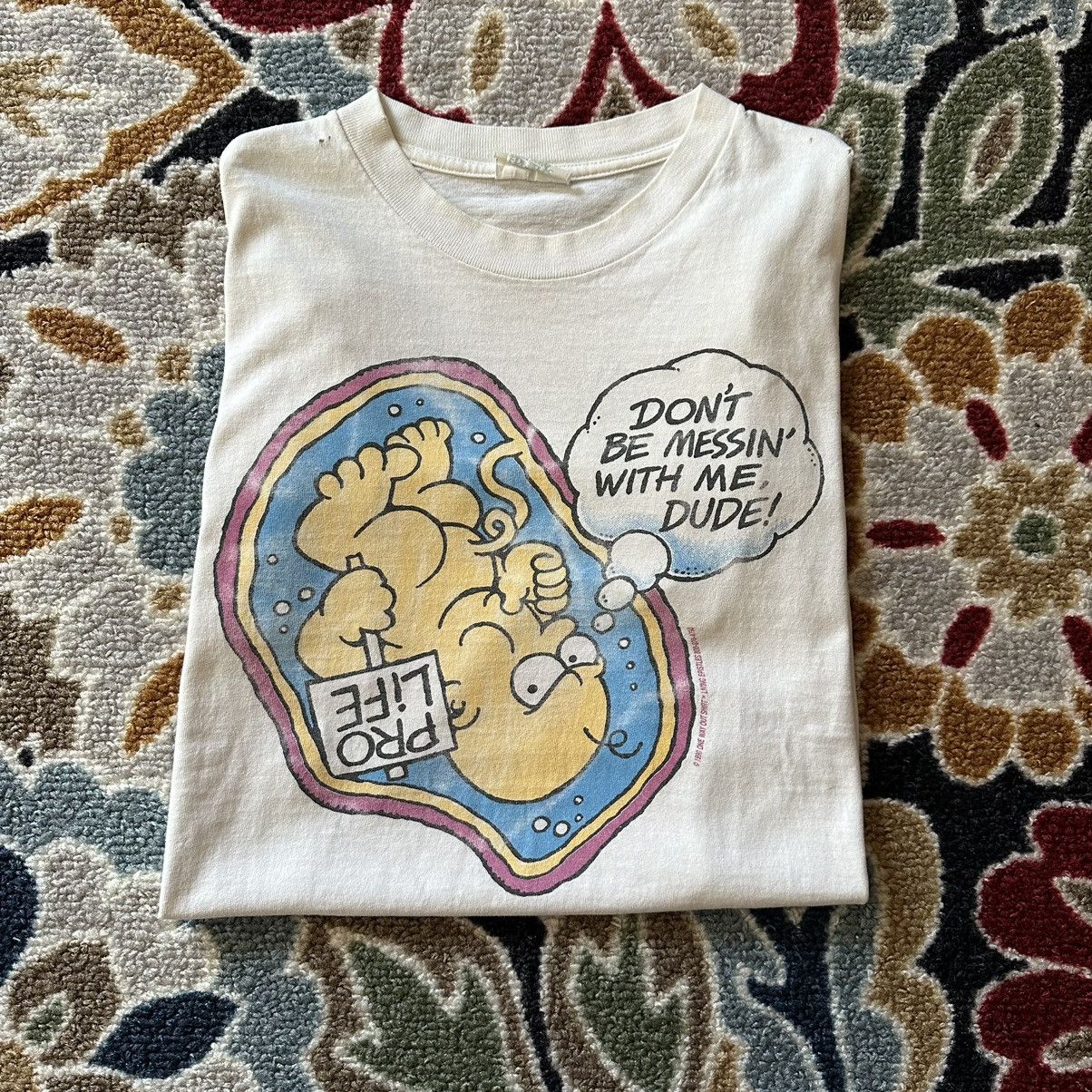 Vintage Crazy Rare Vintage Homer Simpson “Pro Life” Humor Parody Tee ...