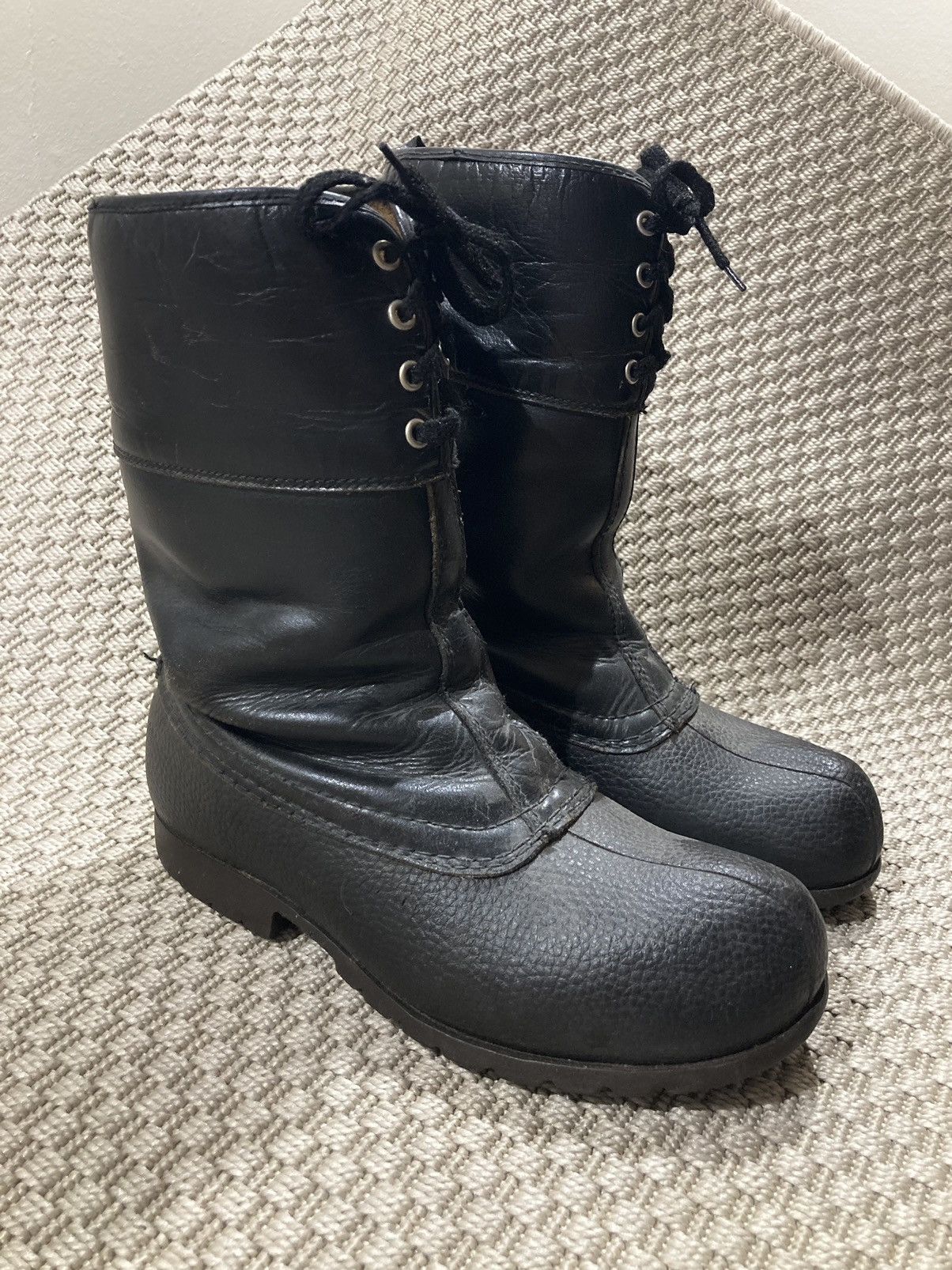 Vintage 80s Swedish Military Boots | Grailed