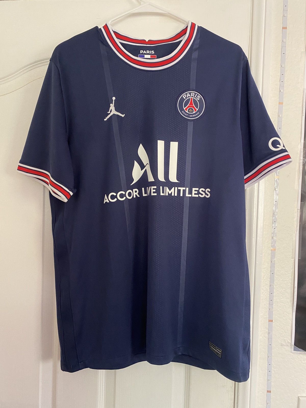 Jordan Brand × Soccer Jersey PSG Home Kit | Grailed