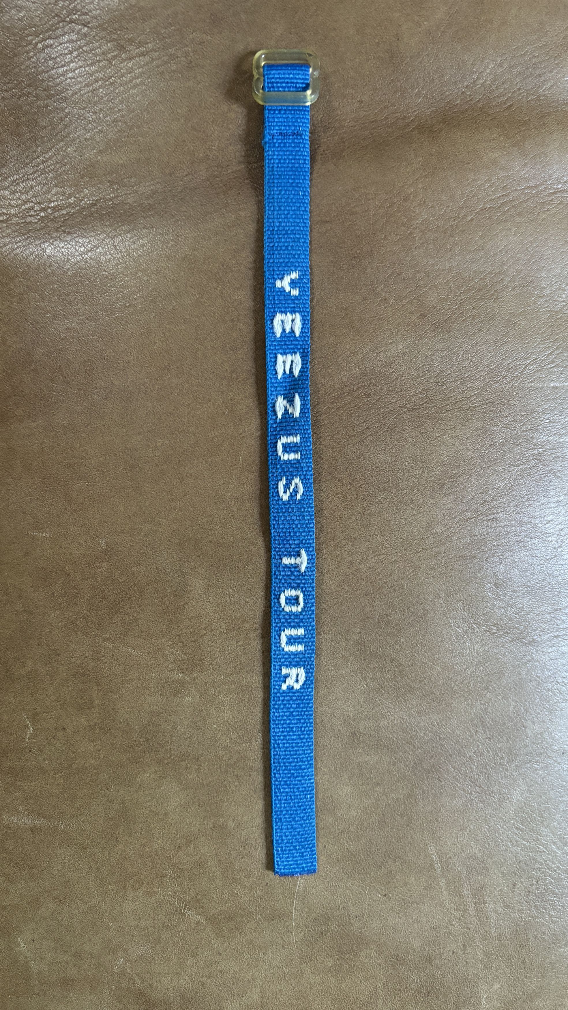 Kanye West RARE Kanye West YEEZUS TOUR Bracelet in Blue (Brand New ...
