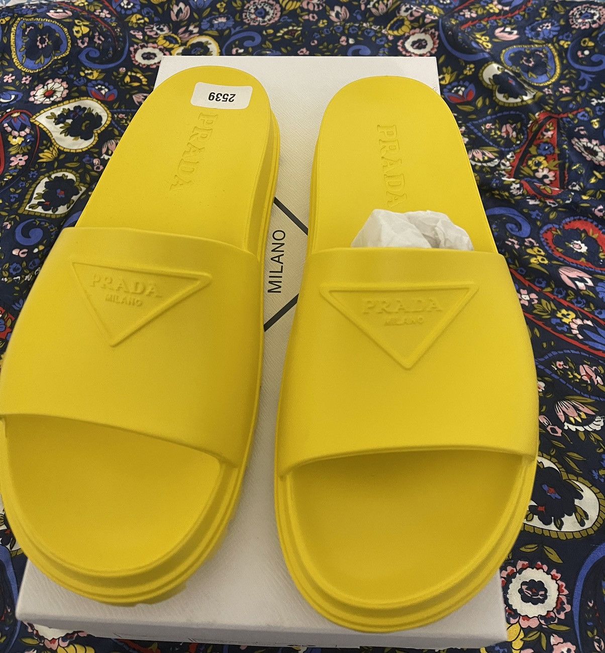 Prada Prada Rubber Slides | Grailed