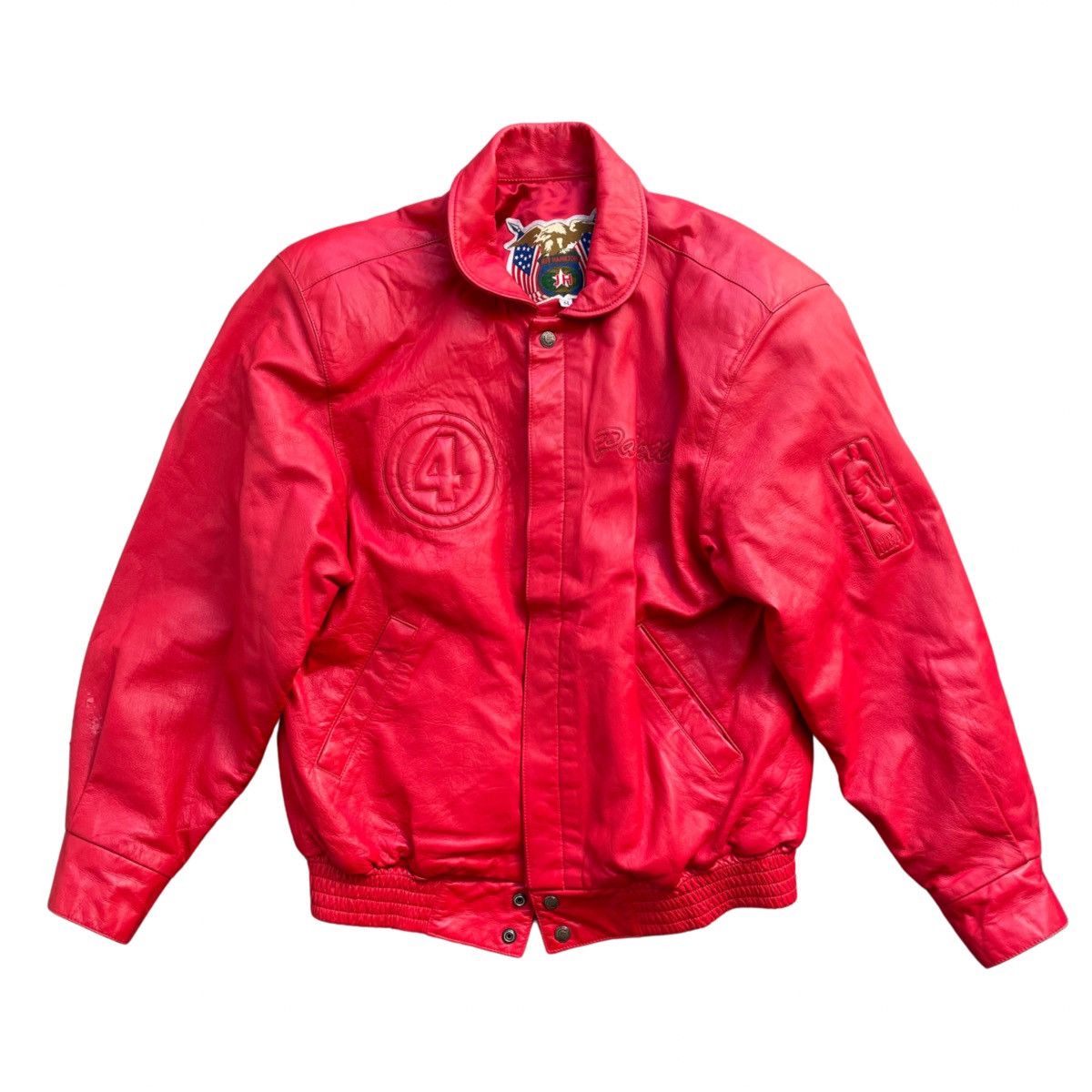 NBA Jeff Hamilton SIGNED NBA Leather Jacket Limited Edition | Grailed