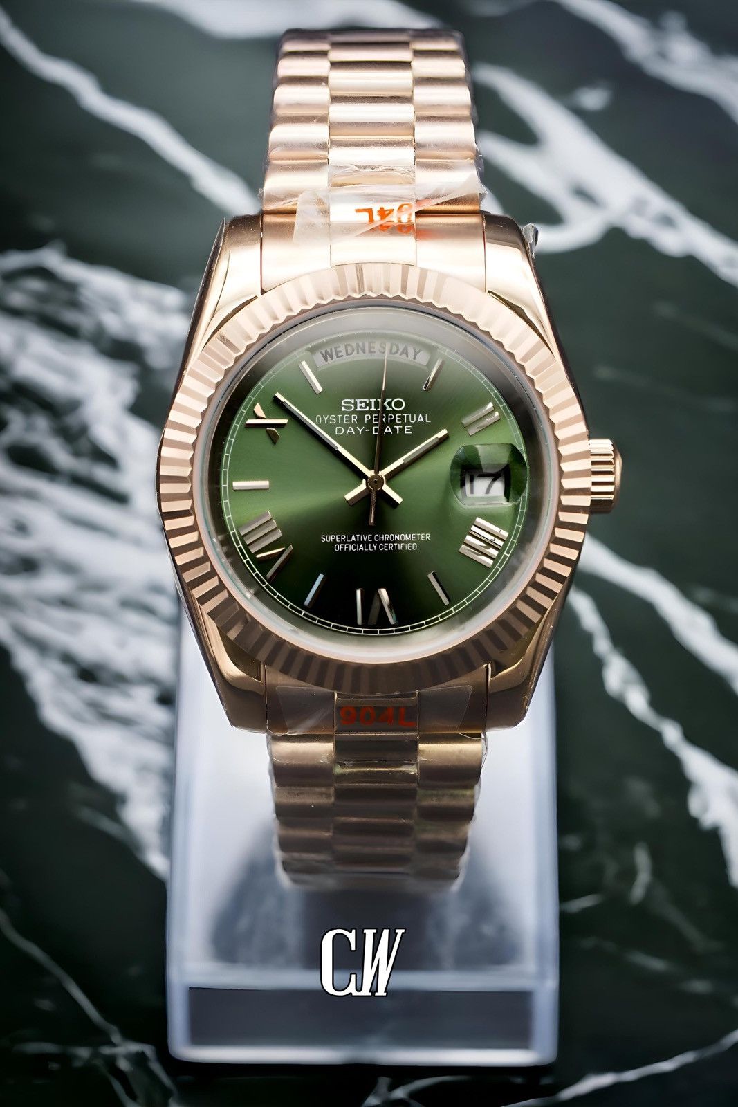 Custom × Luxury × Seiko SEIKO MOD DAY-DATE WATCH LUXURY CUSTOM | Grailed