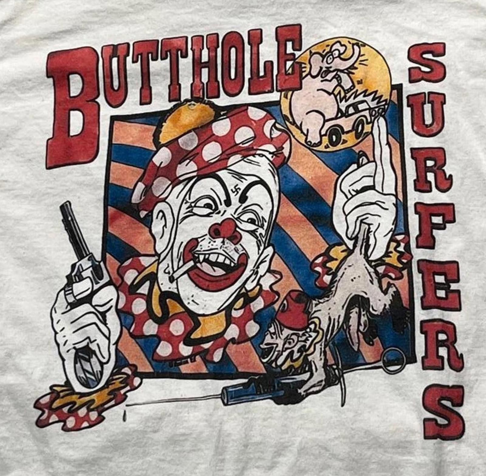 Designer Butthole Surfers Preowned Medium Band T-shirt | Grailed