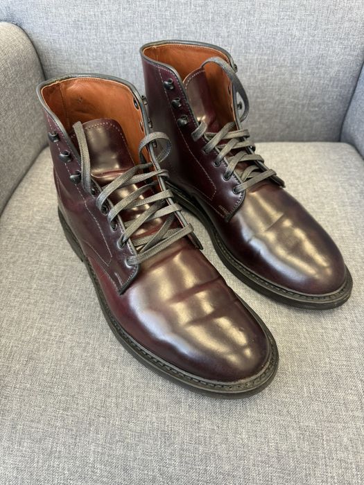 Allen Edmonds Shell Cordovan Higgins Mill Boot | Grailed