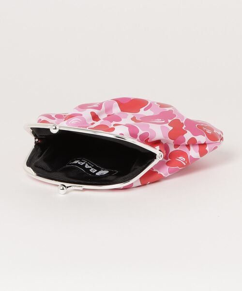 Bape A BATHING APE ABC CAMO GAMAGUCHI M Wallet Pink | Grailed