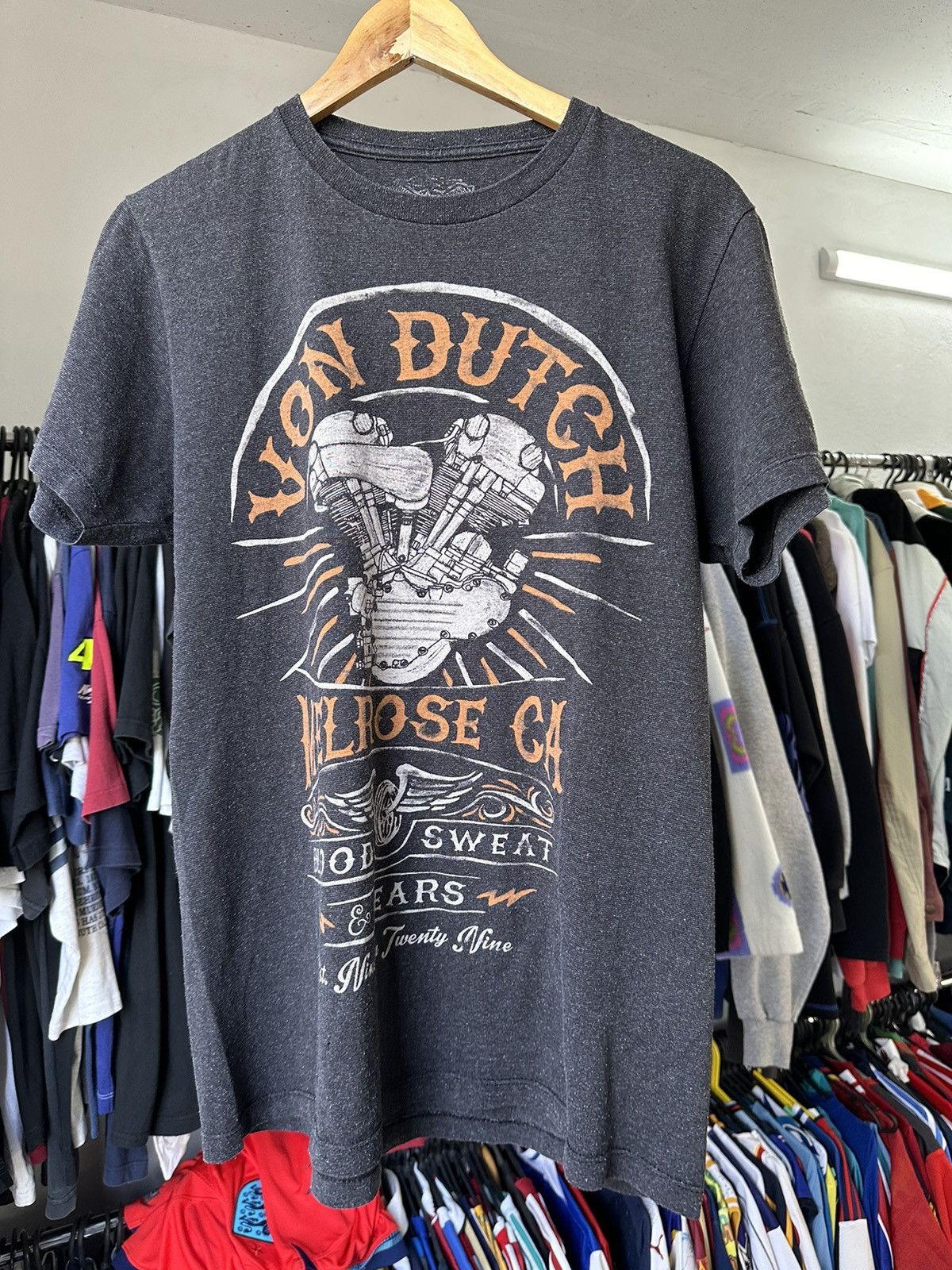 Vintage VON DUTCH T-SHIRT | Grailed