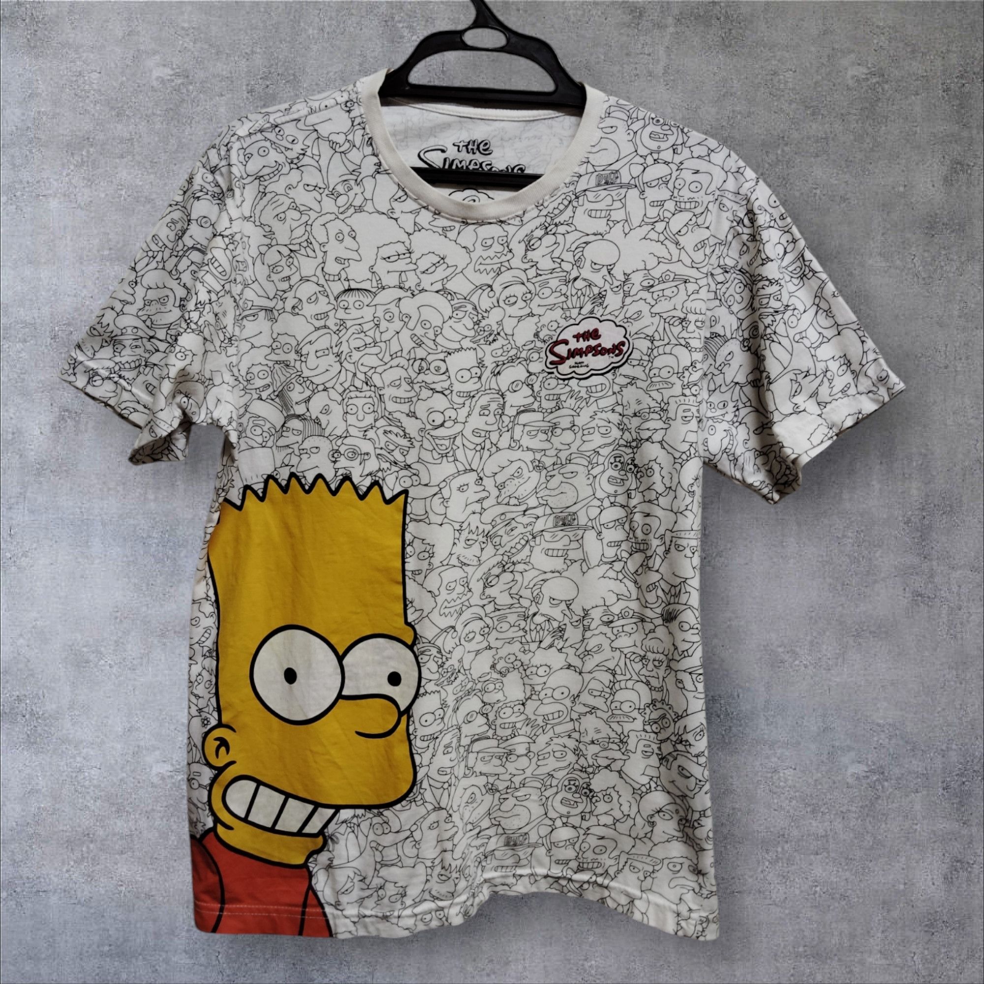 Cartoon Network × The Simpsons BART SIMPSONS BIG PRINT WITH FULL ...