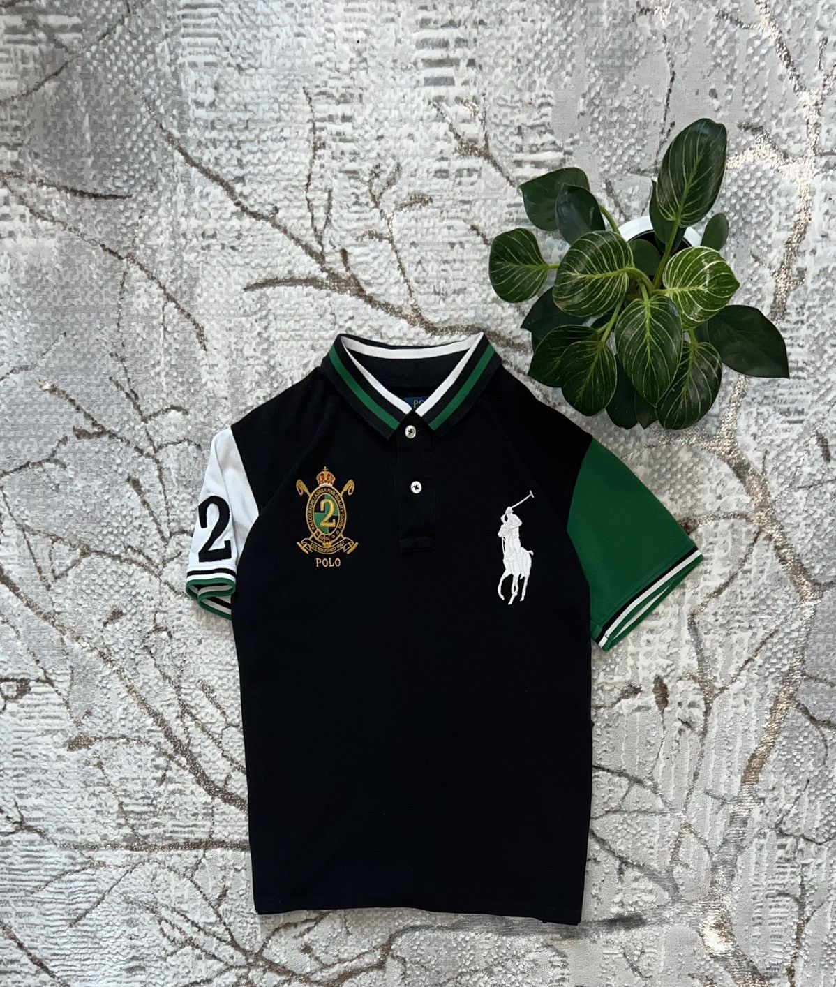 Polo Ralph Lauren × Streetwear × Vintage POLO RALPH LAUREN CHIEF KEEF BIG LOGO POLO T-SHIRT TEE ...