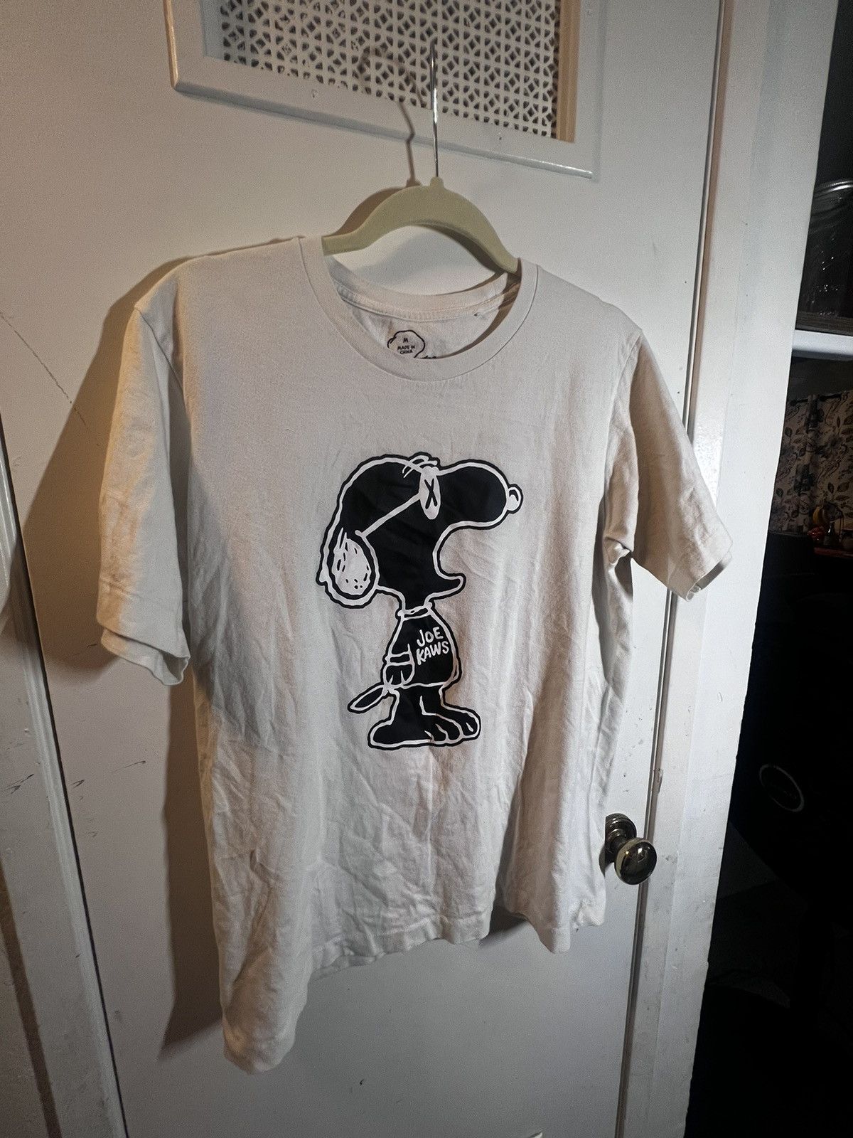 Uniqlo Kaws Peanuts Joe Kaws Yawn Shirt | Grailed
