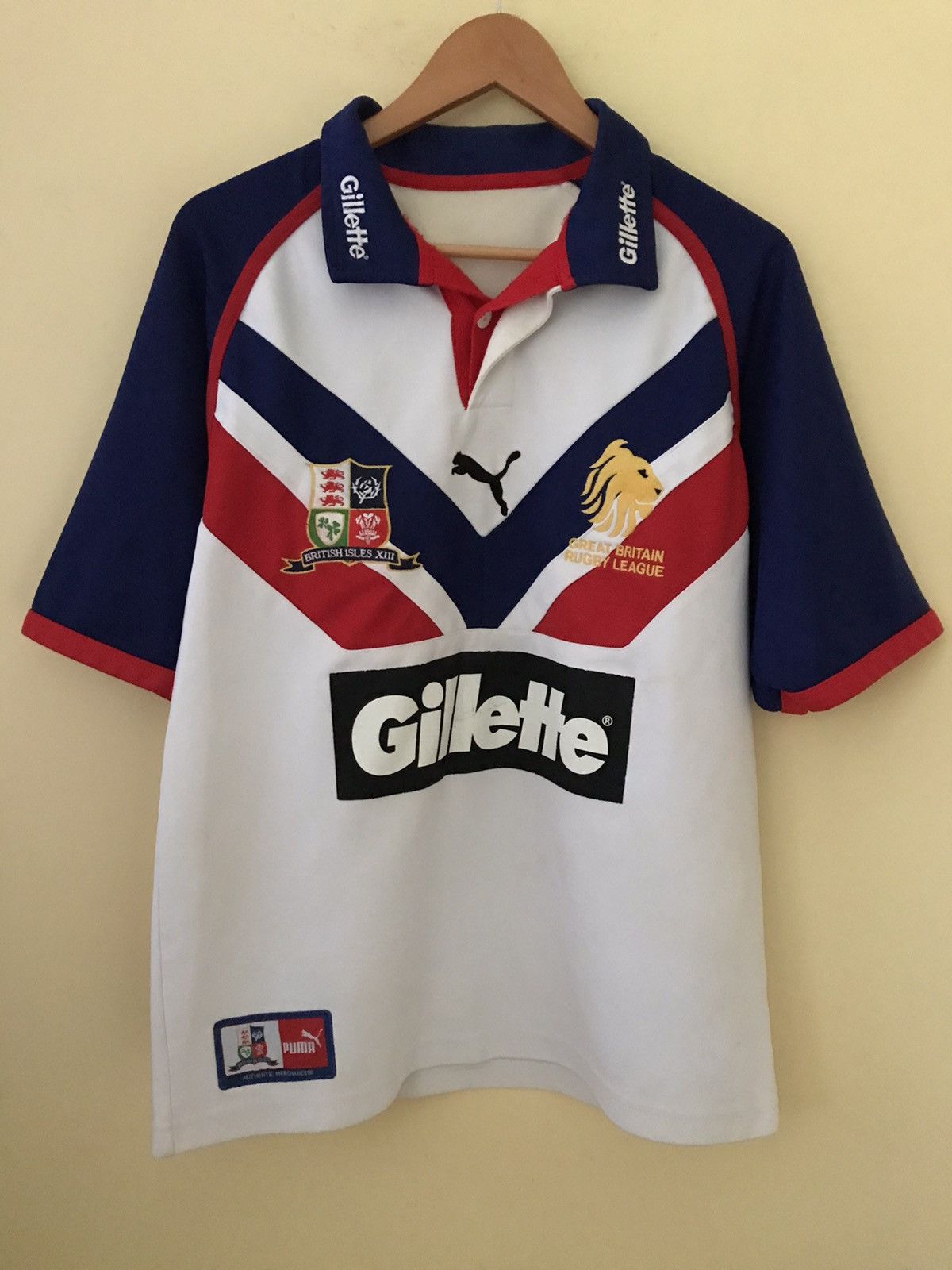 England Rugby League × Puma × Vintage British Isles Great Britain Rugby ...